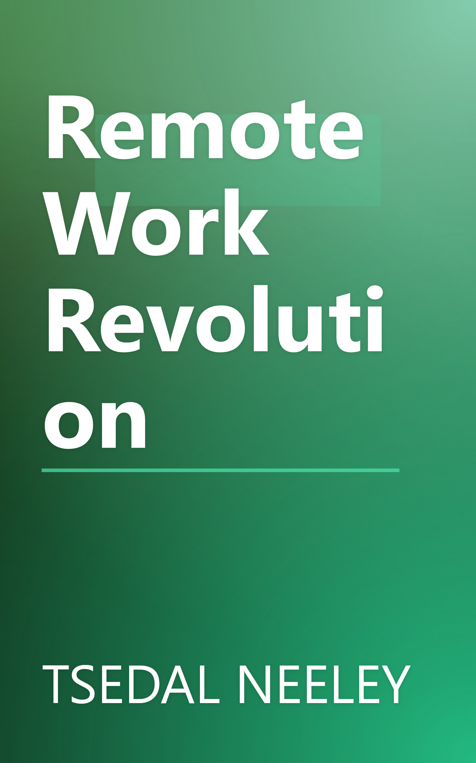 Remote Work Revolution book cover