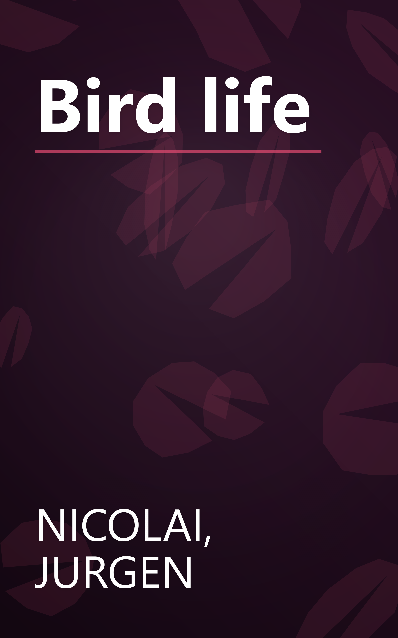 Bird life book cover