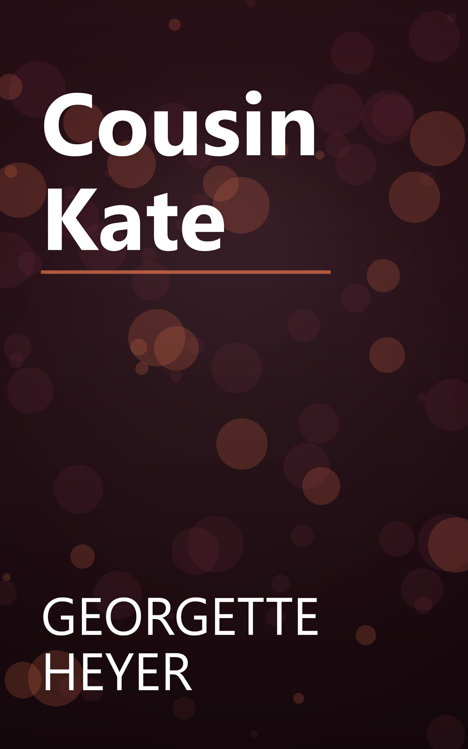 Cousin Kate book cover