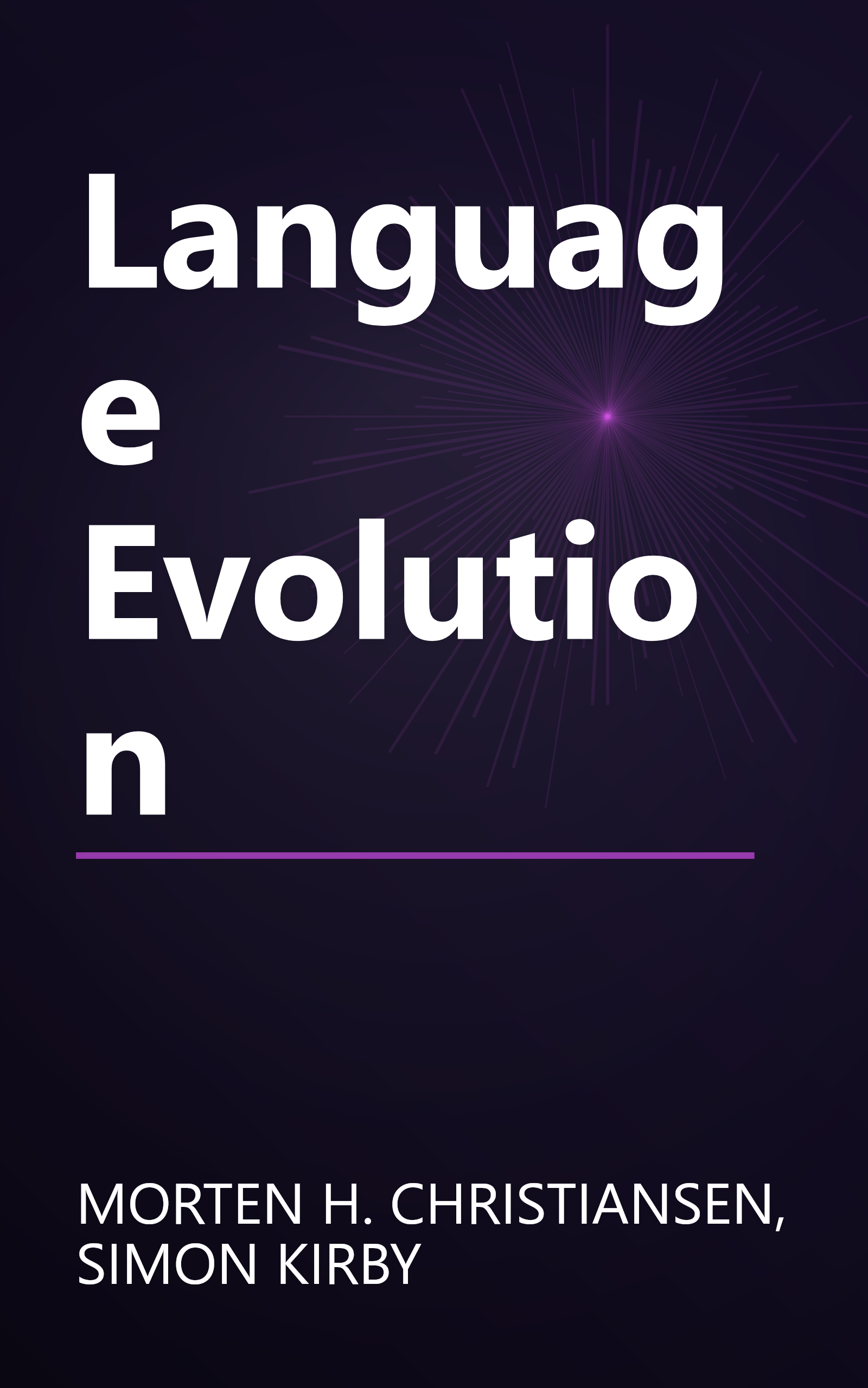 Language Evolution book cover