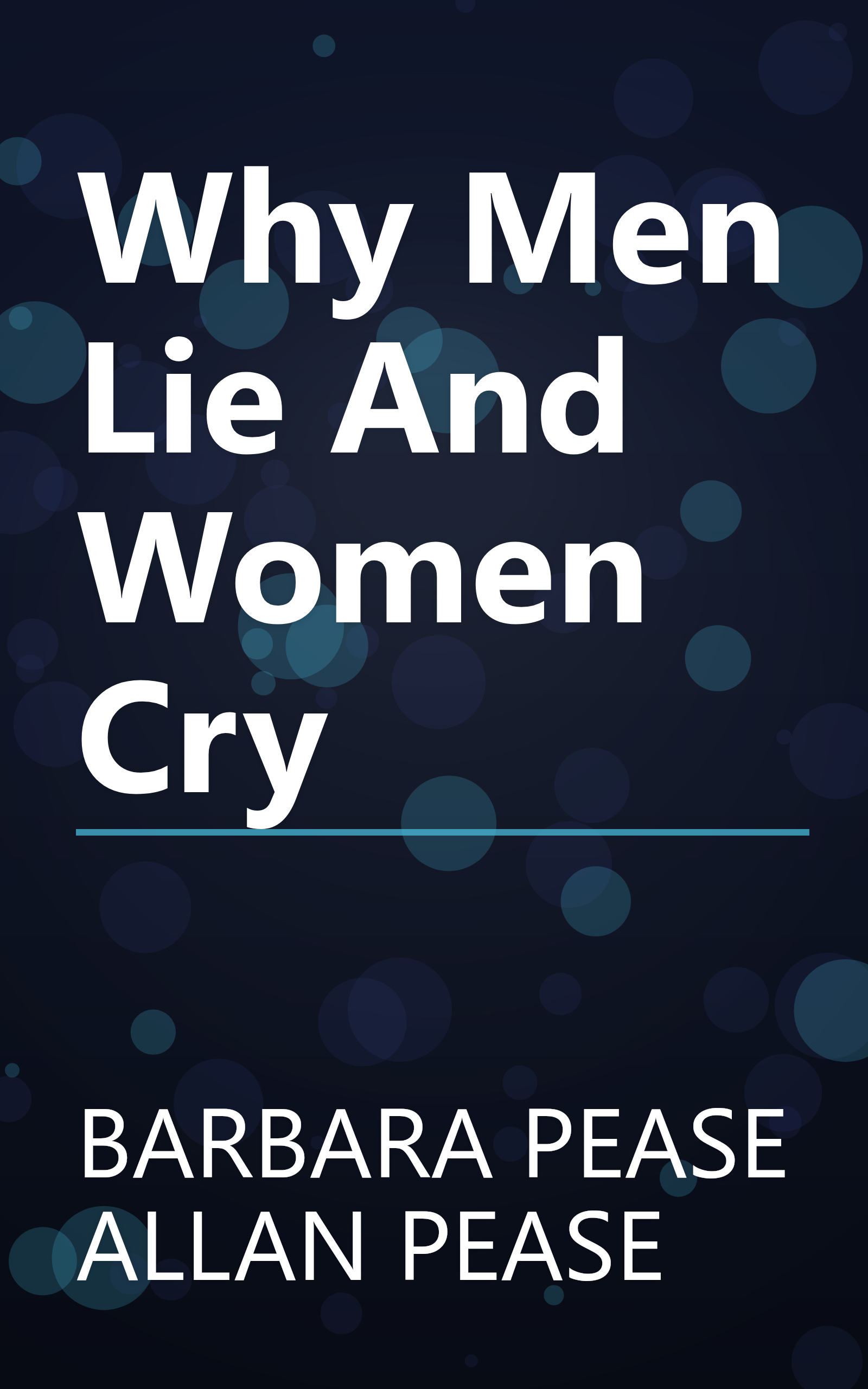 Why Men Lie And Women Cry book cover