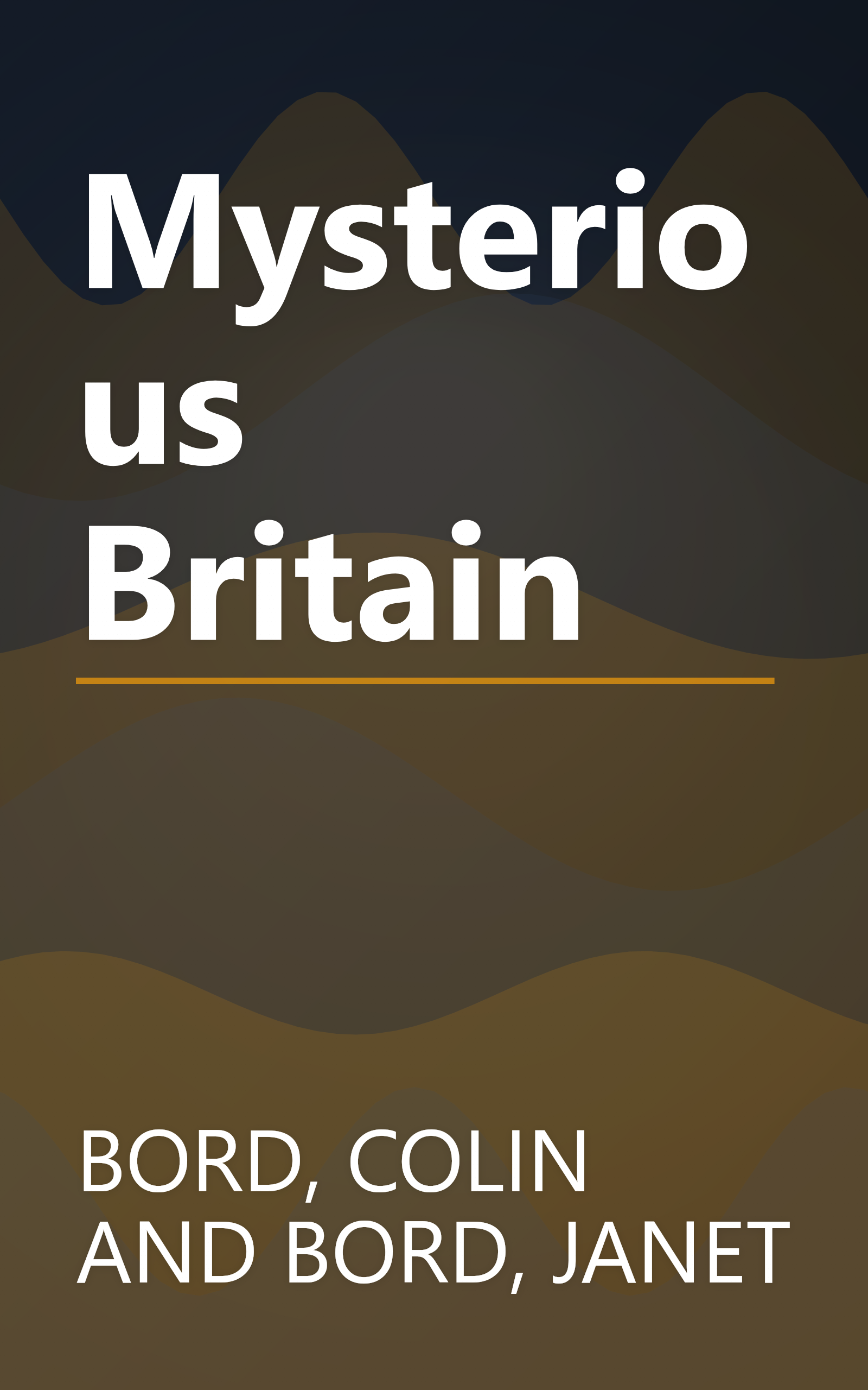 Mysterious Britain book cover