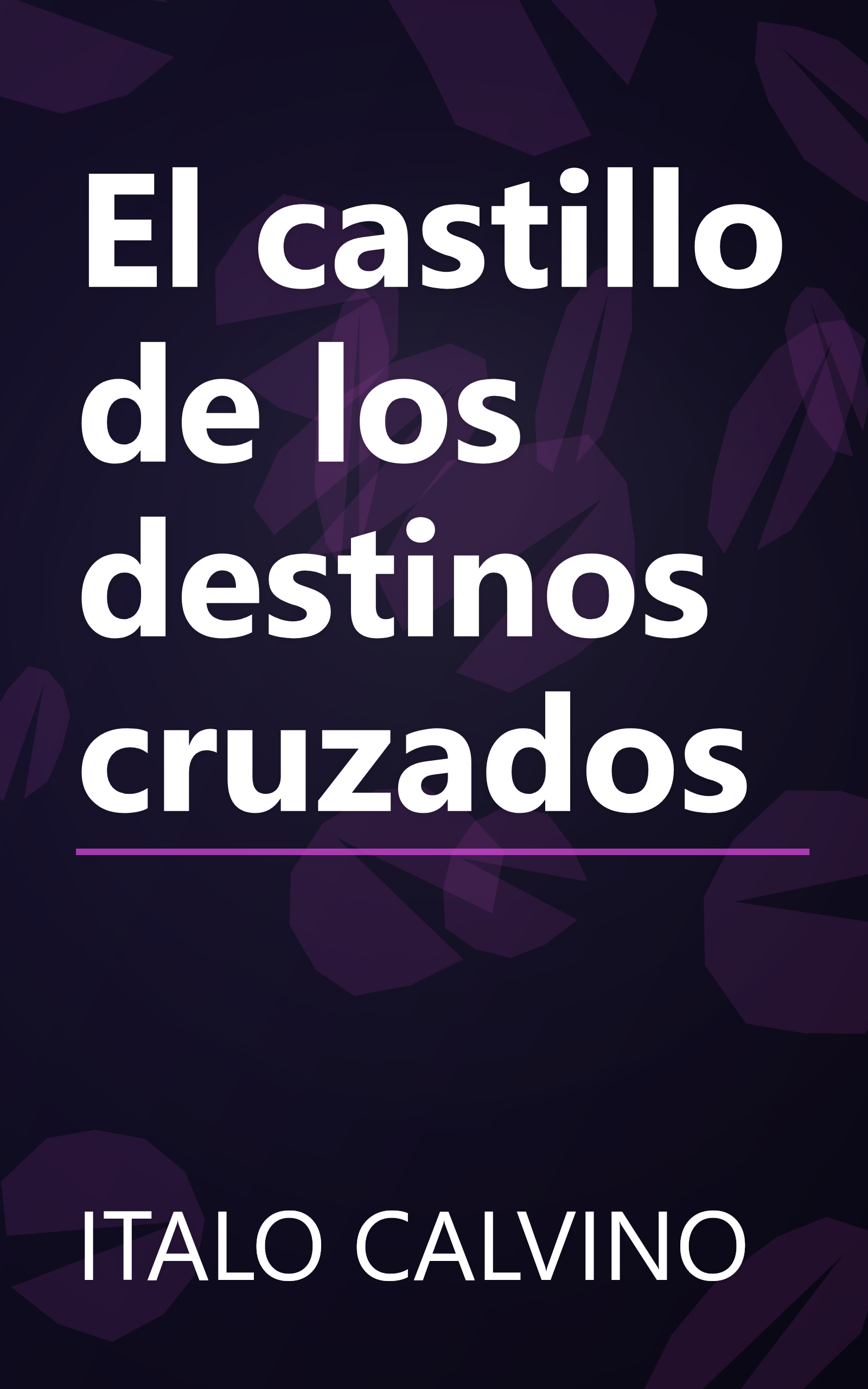 El castillo de los destinos cruzados book cover