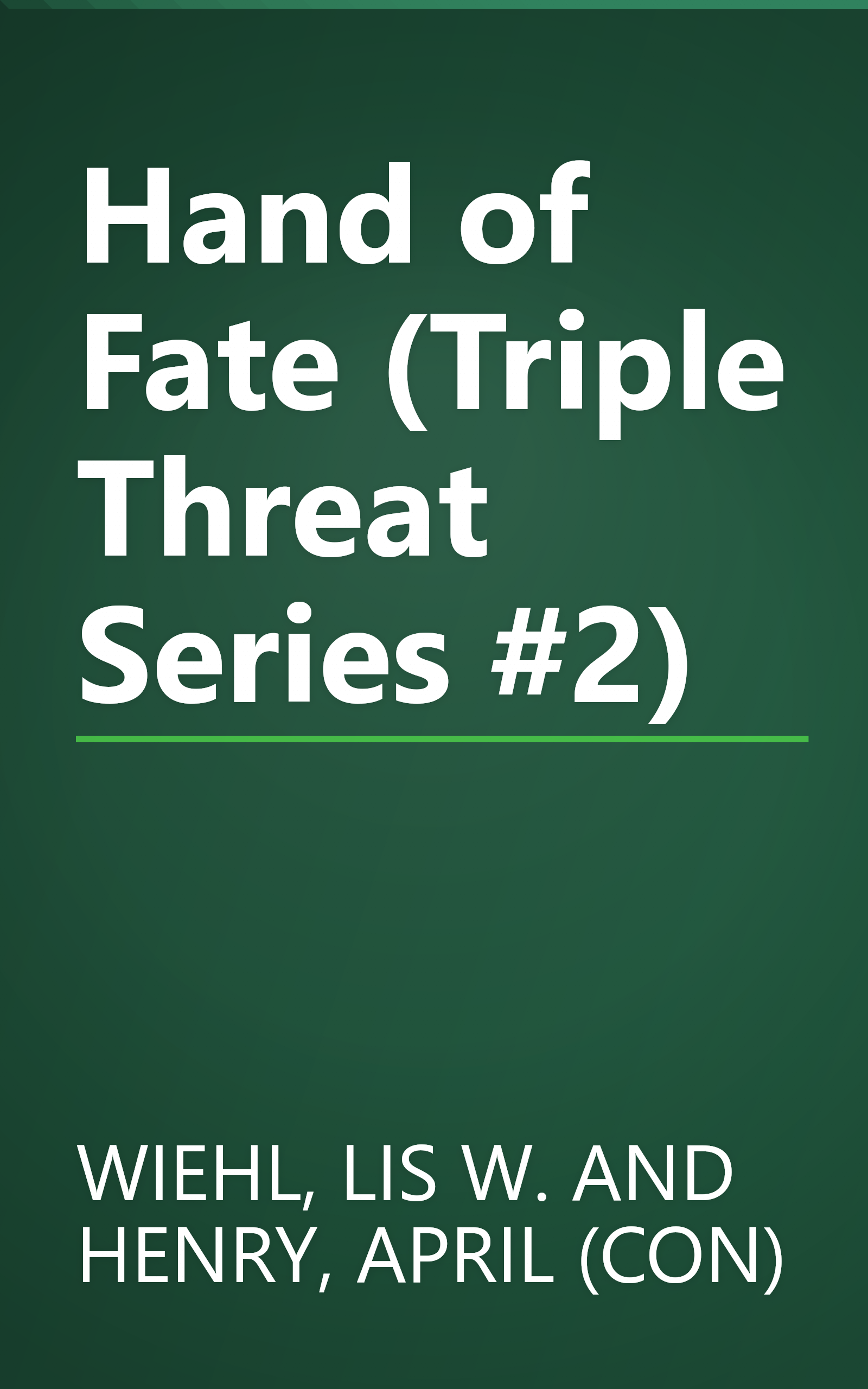Hand of Fate (Triple Threat Series #2) book cover
