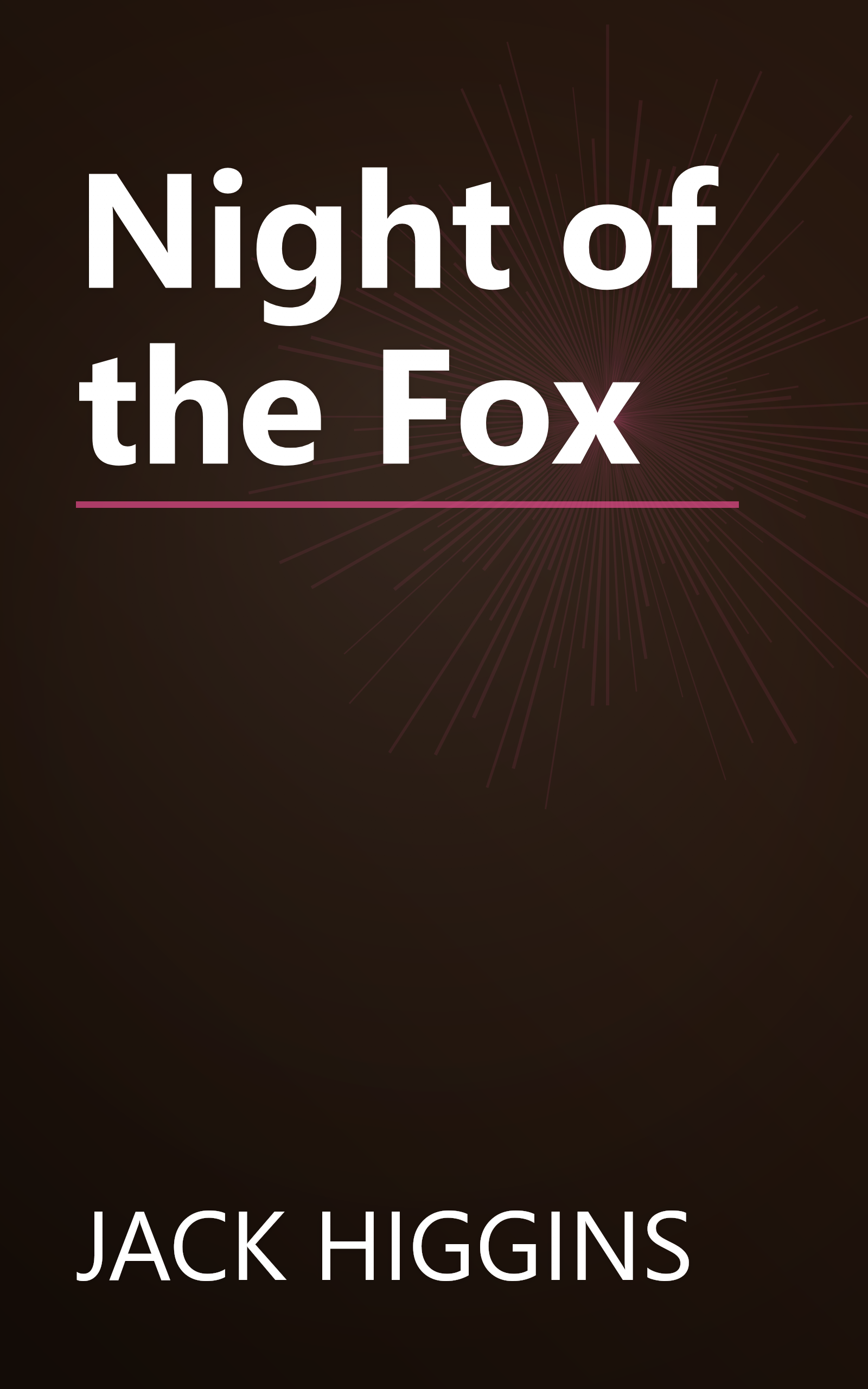 Night of the Fox book cover