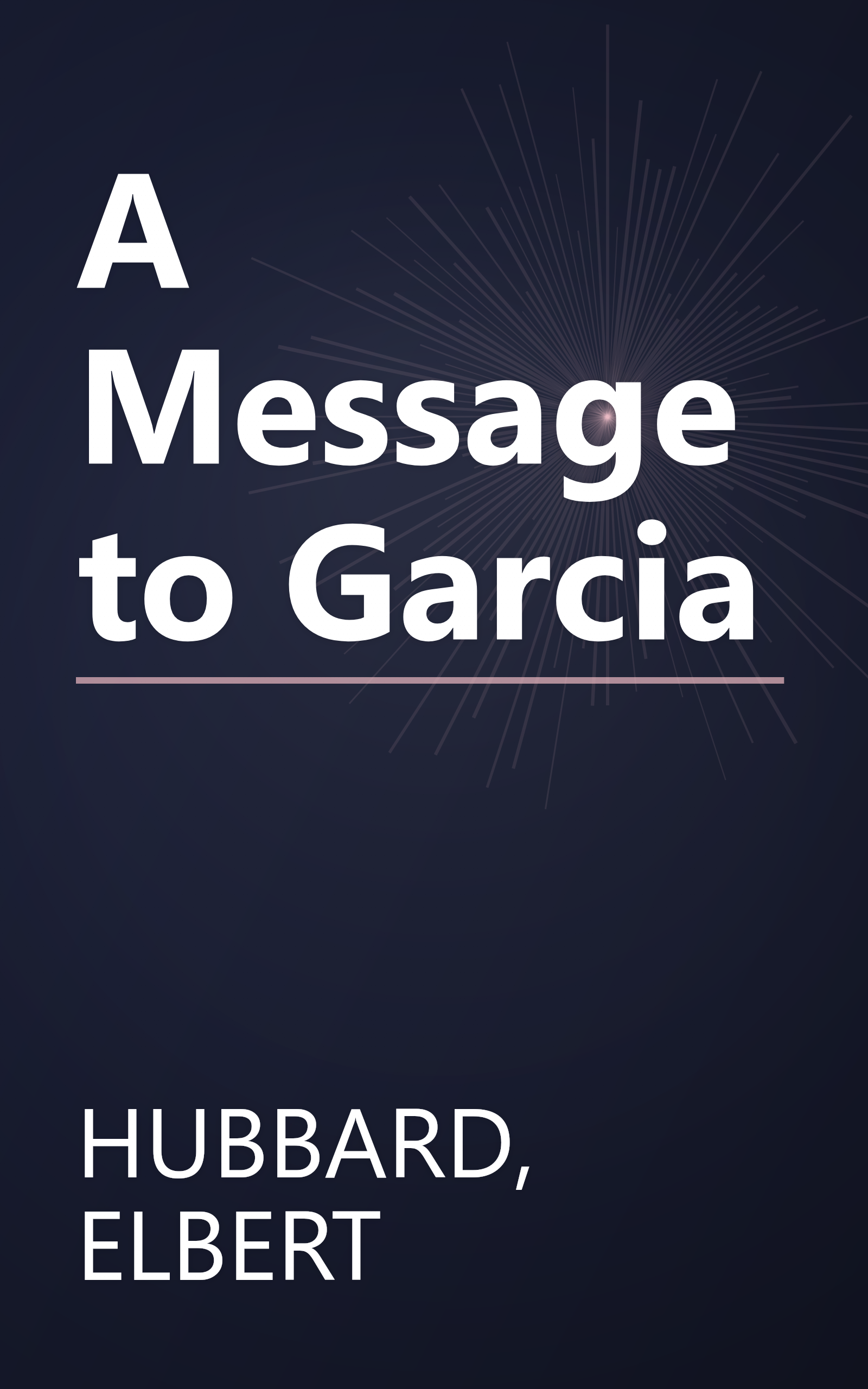 A Message to Garcia book cover