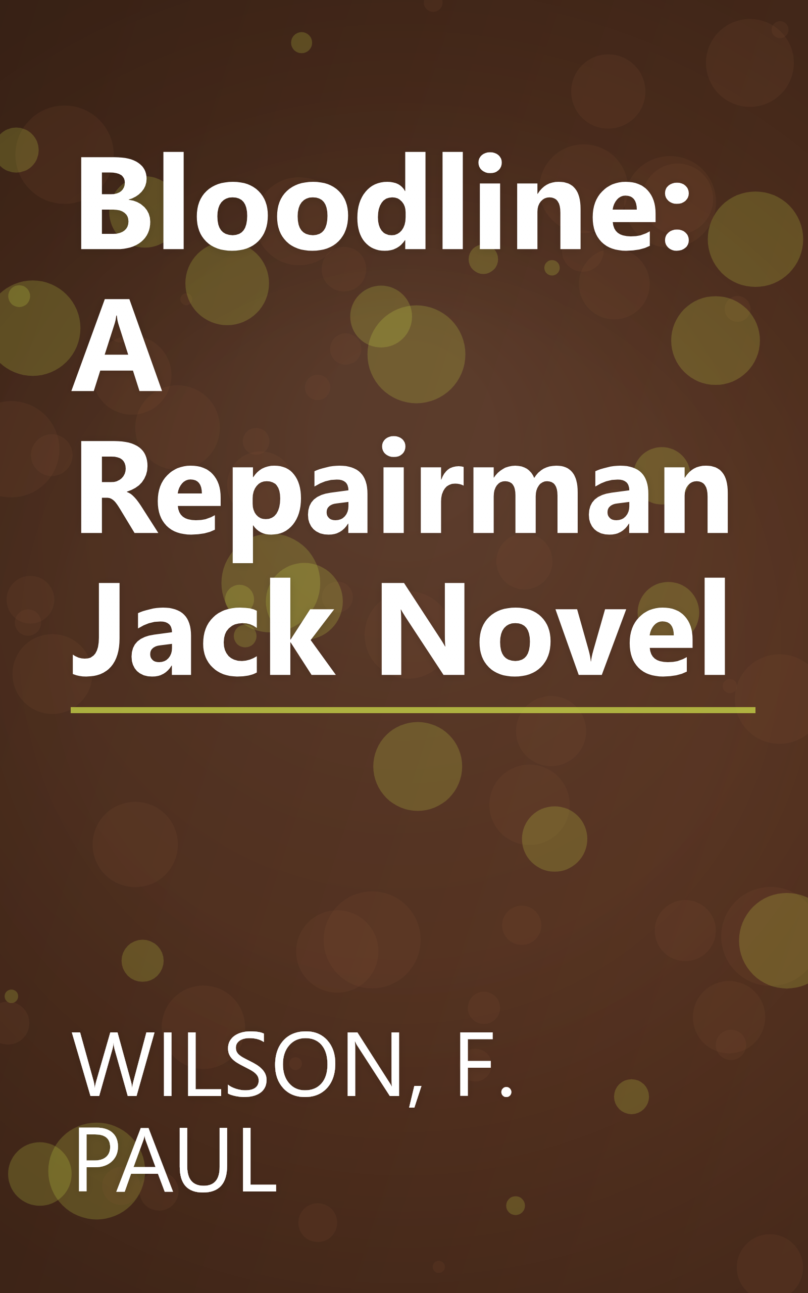 Bloodline: A Repairman Jack Novel book cover