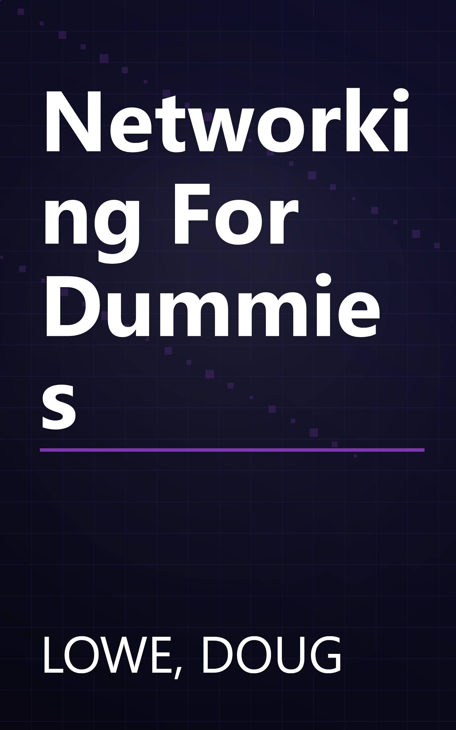 Networking For Dummies book cover