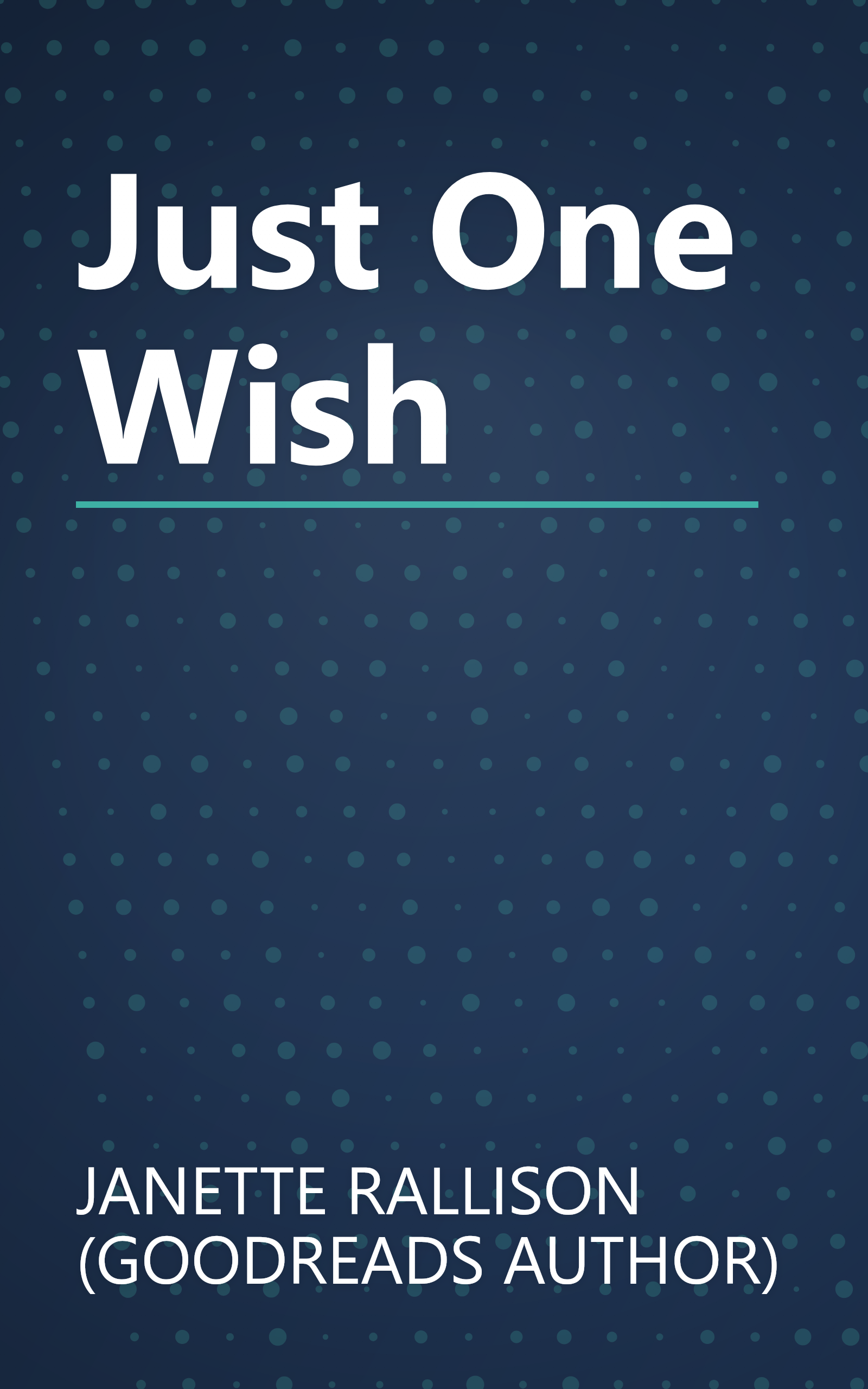 Just One Wish book cover