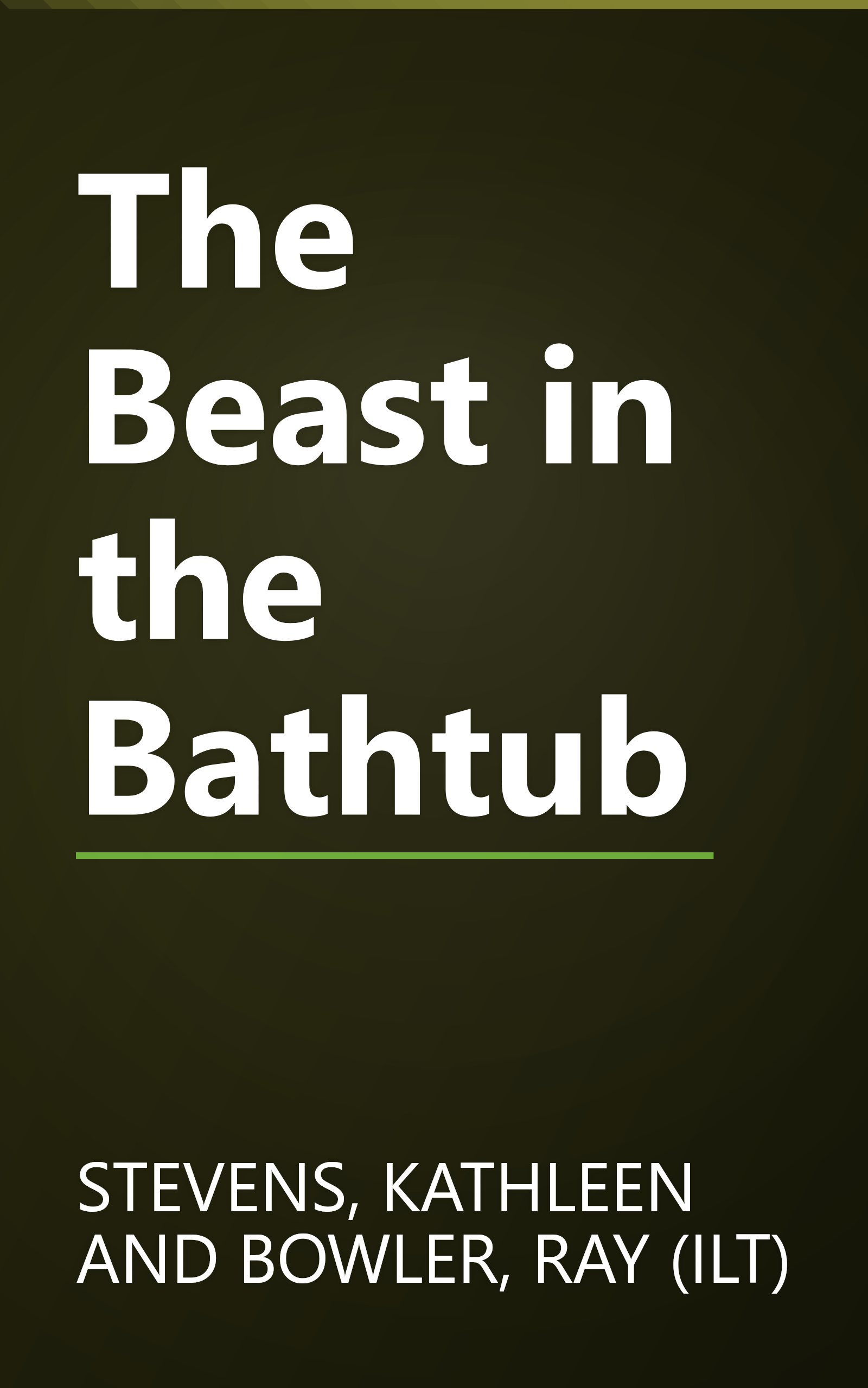 The Beast in the Bathtub book cover