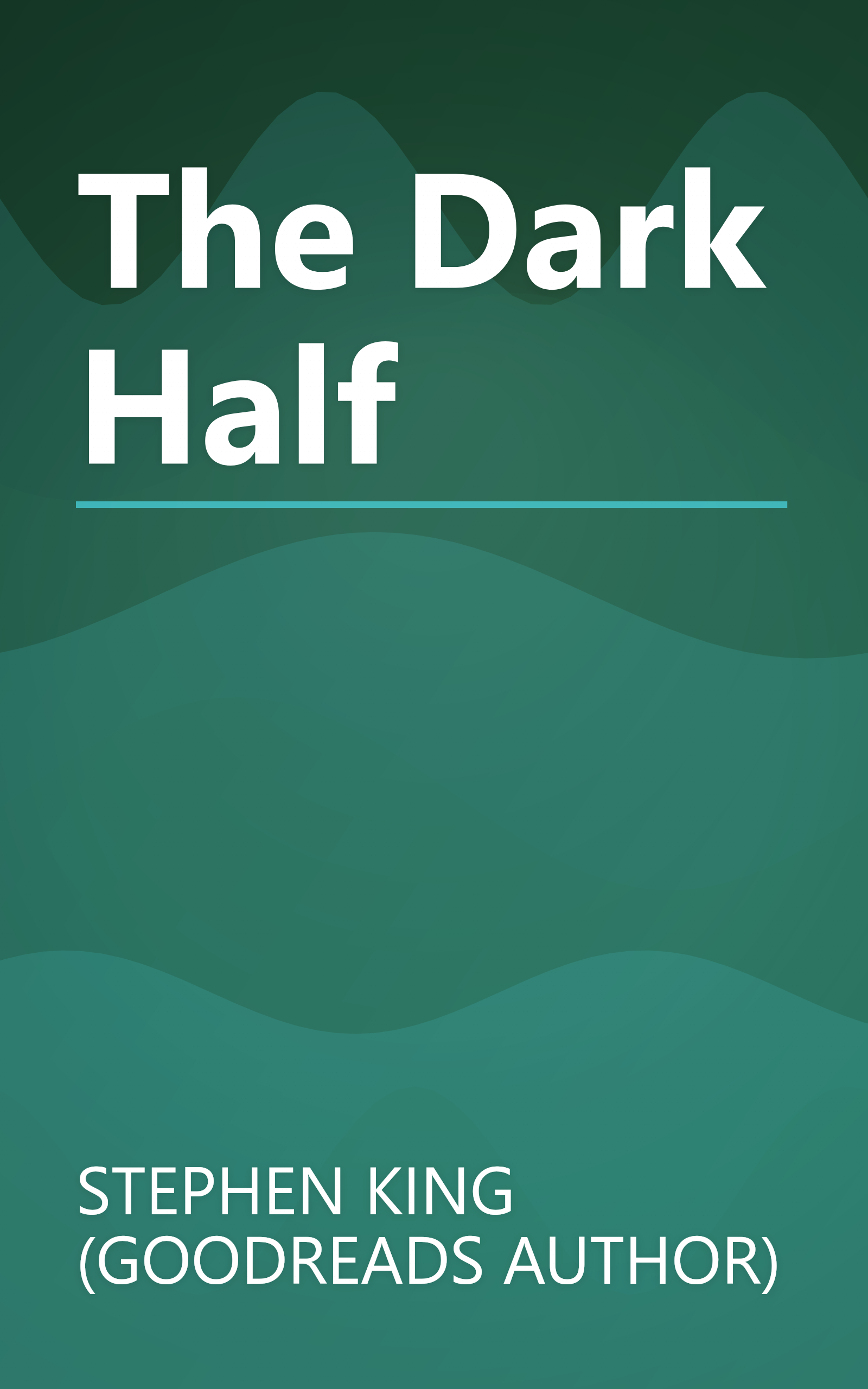 The Dark Half book cover