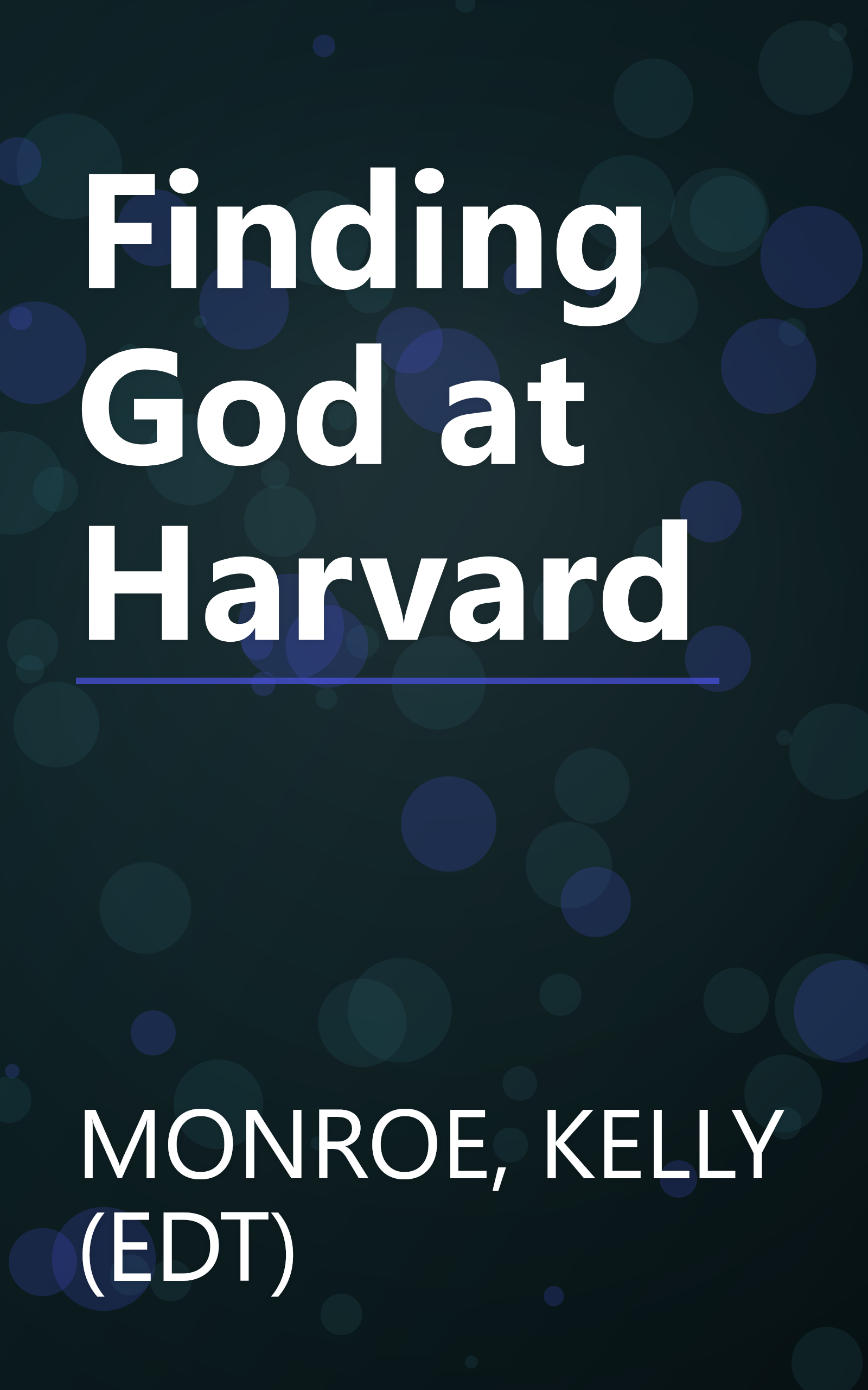 Finding God at Harvard book cover
