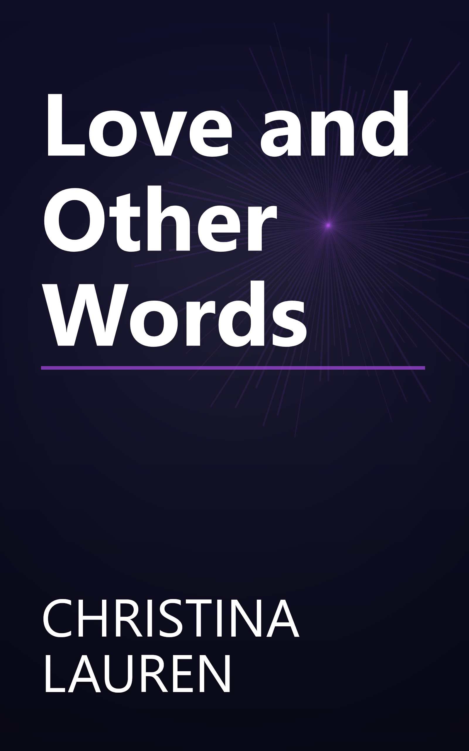 Love and Other Words book cover