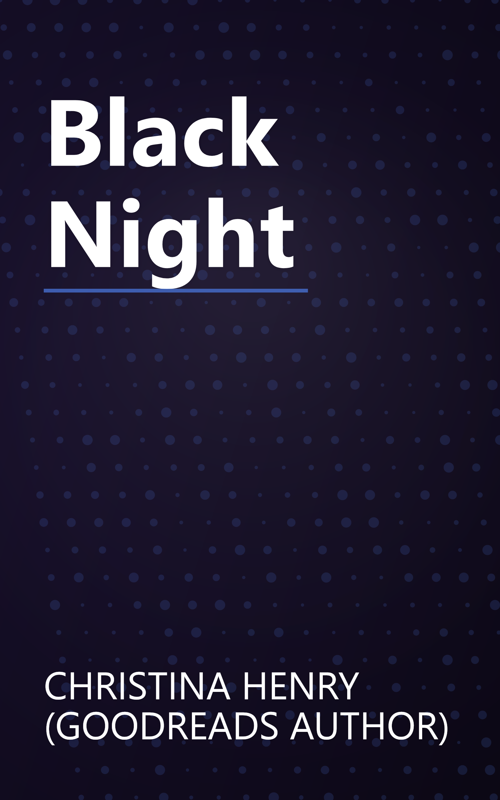 Black Night book cover