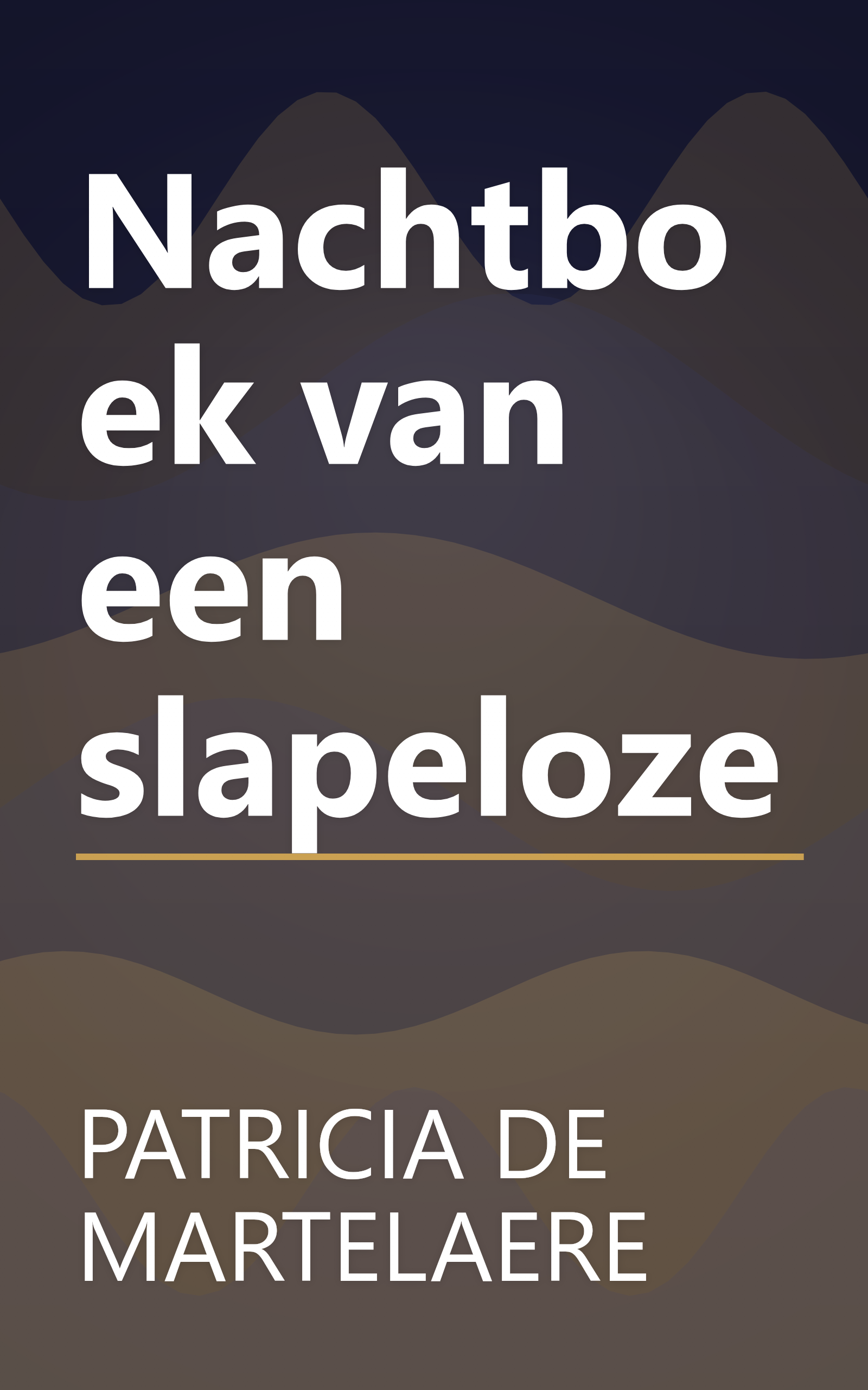 Nachtboek van een slapeloze book cover
