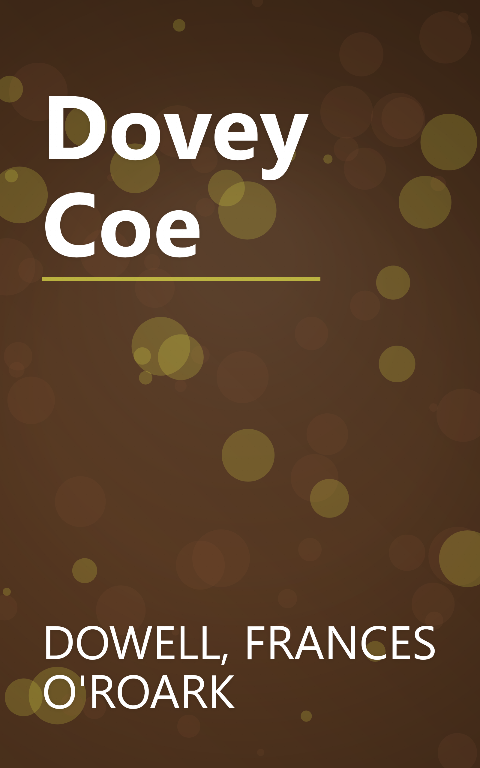 Dovey Coe book cover