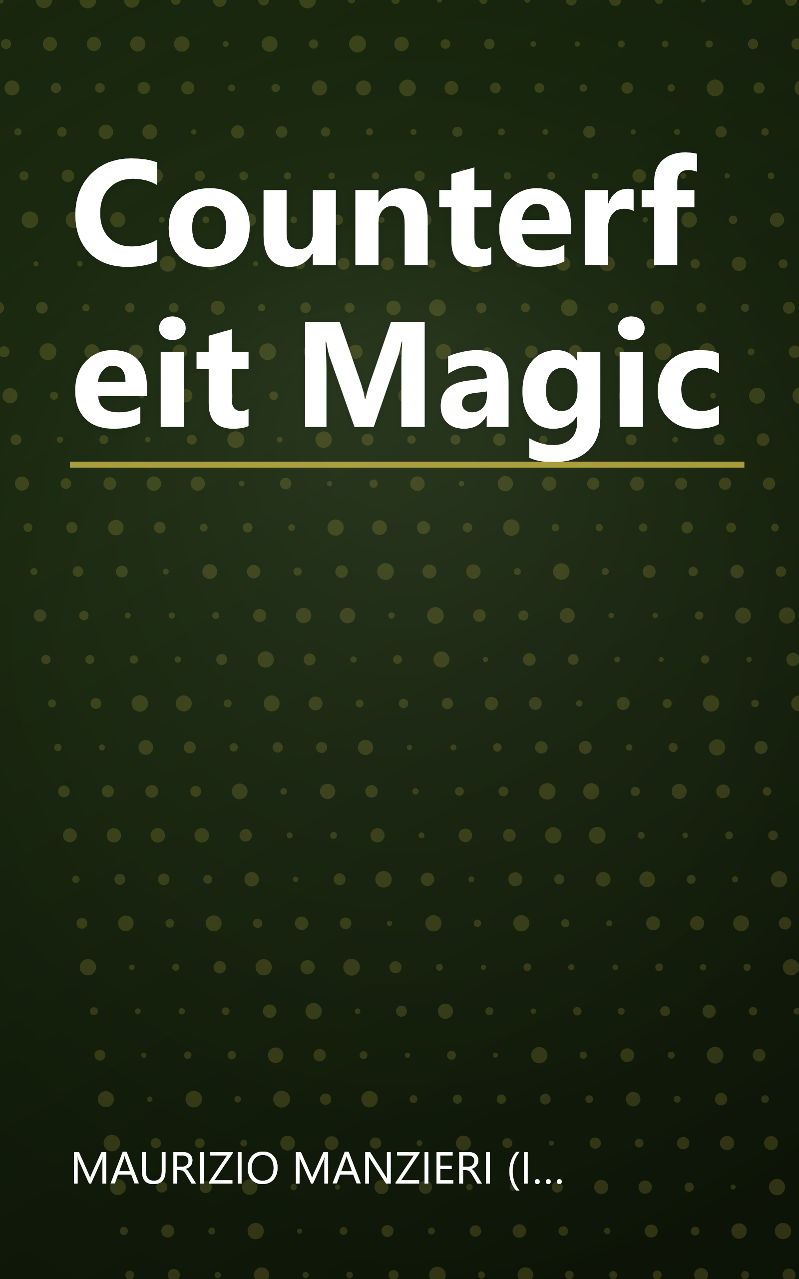 Counterfeit Magic book cover