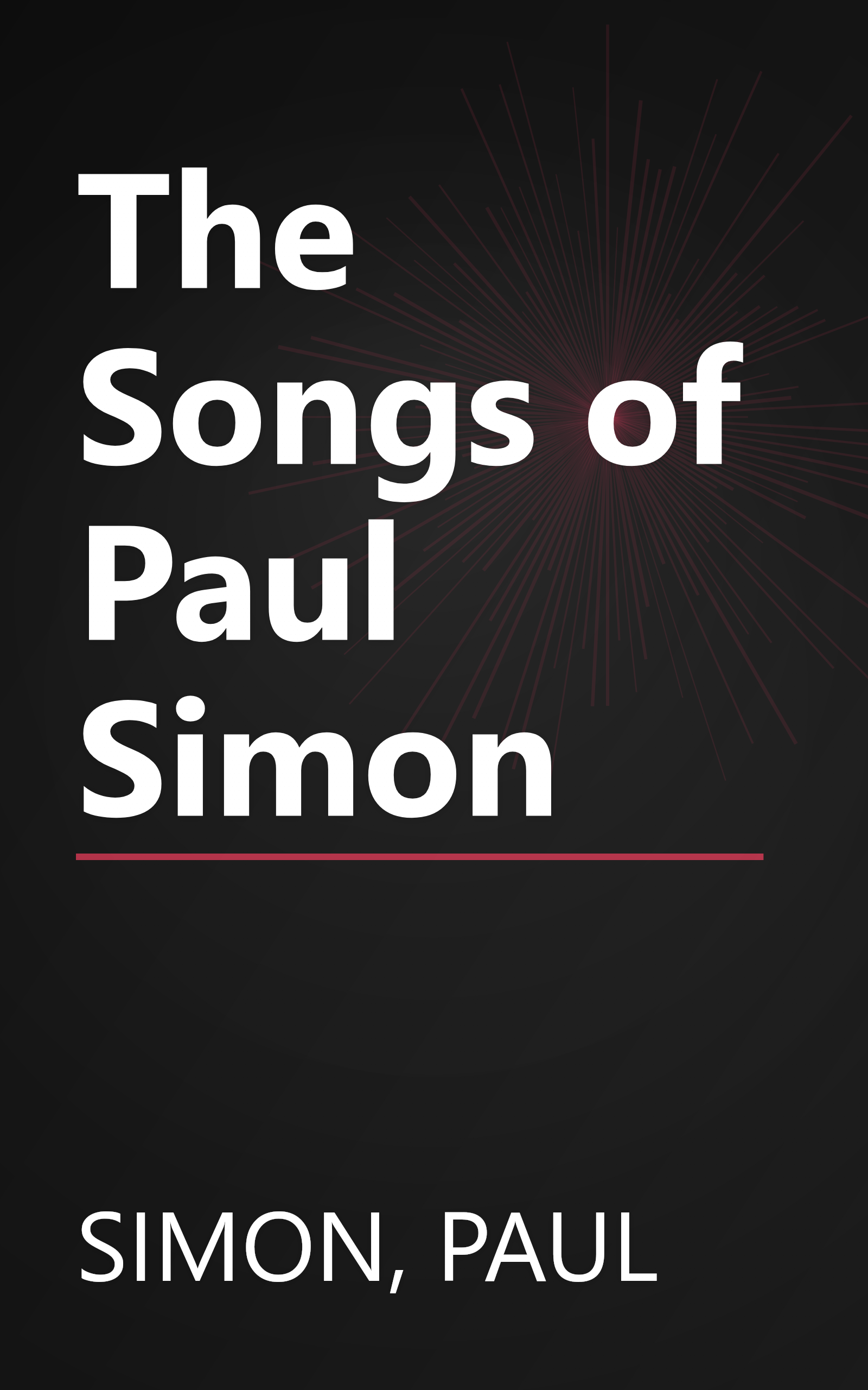 The Songs of Paul Simon book cover