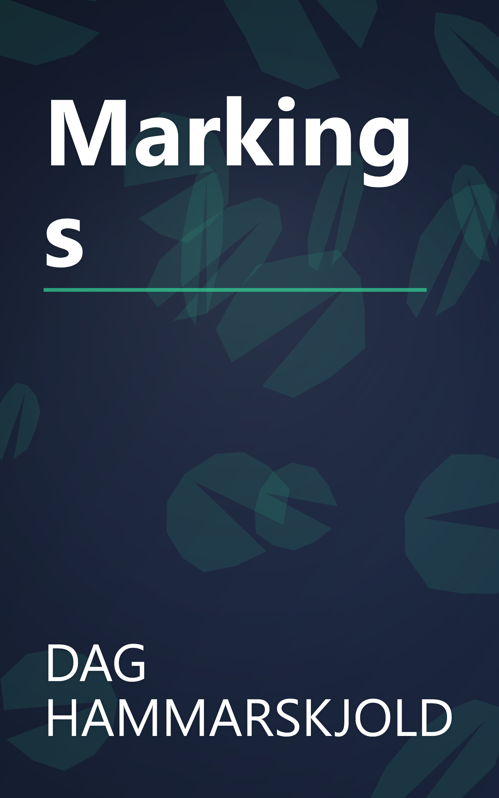 Markings book cover