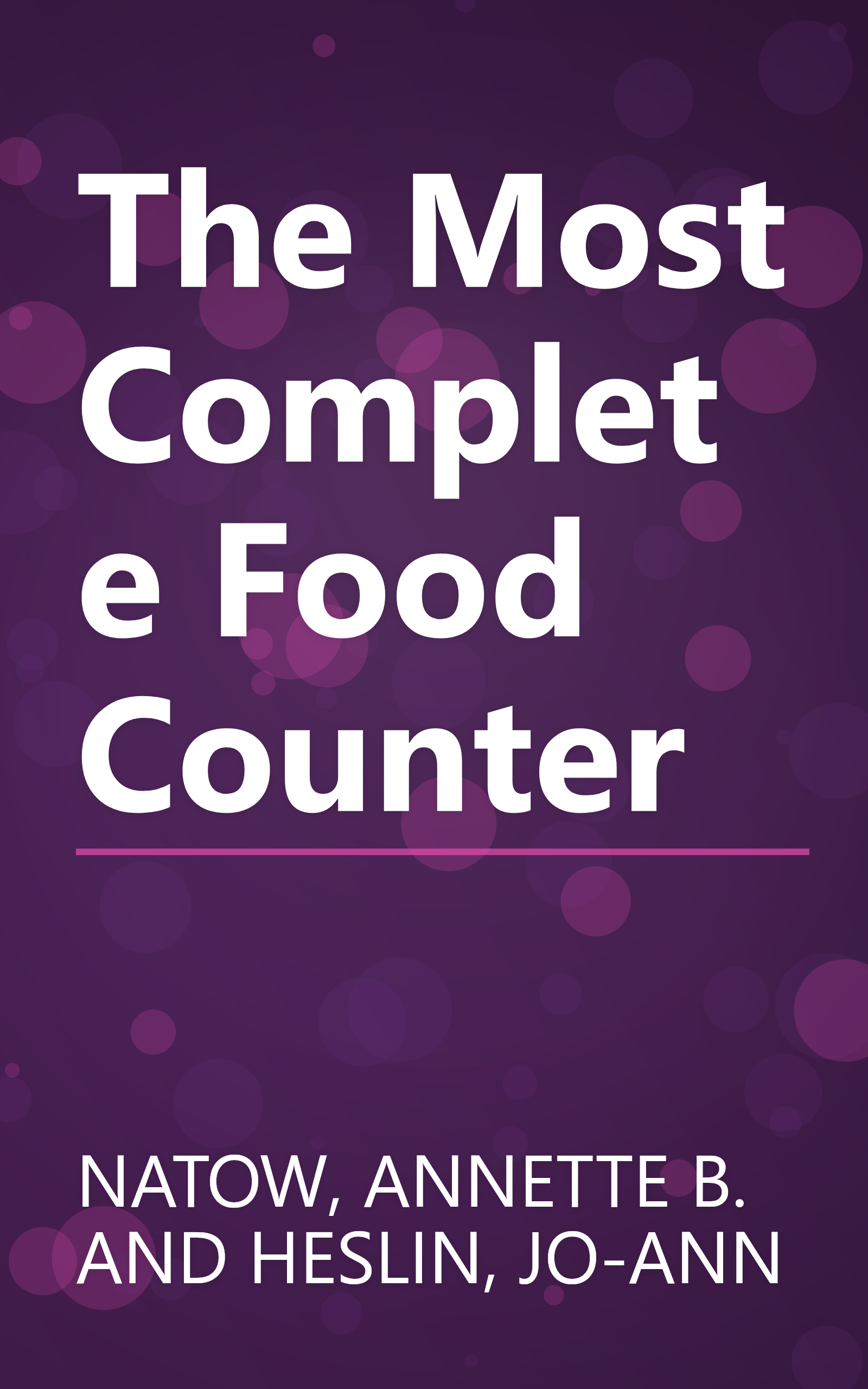 The Most Complete Food Counter book cover