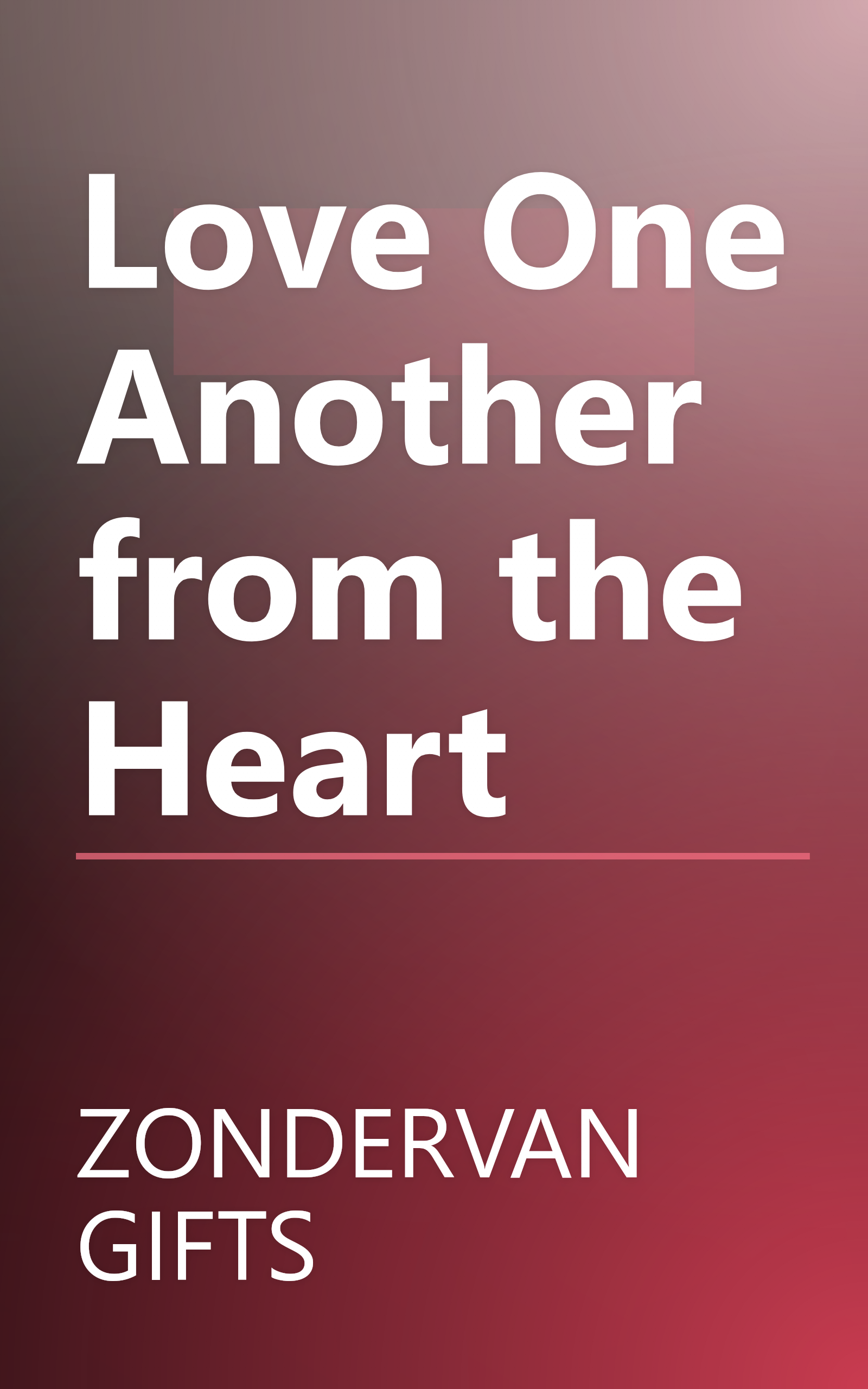 Love One Another from the Heart book cover