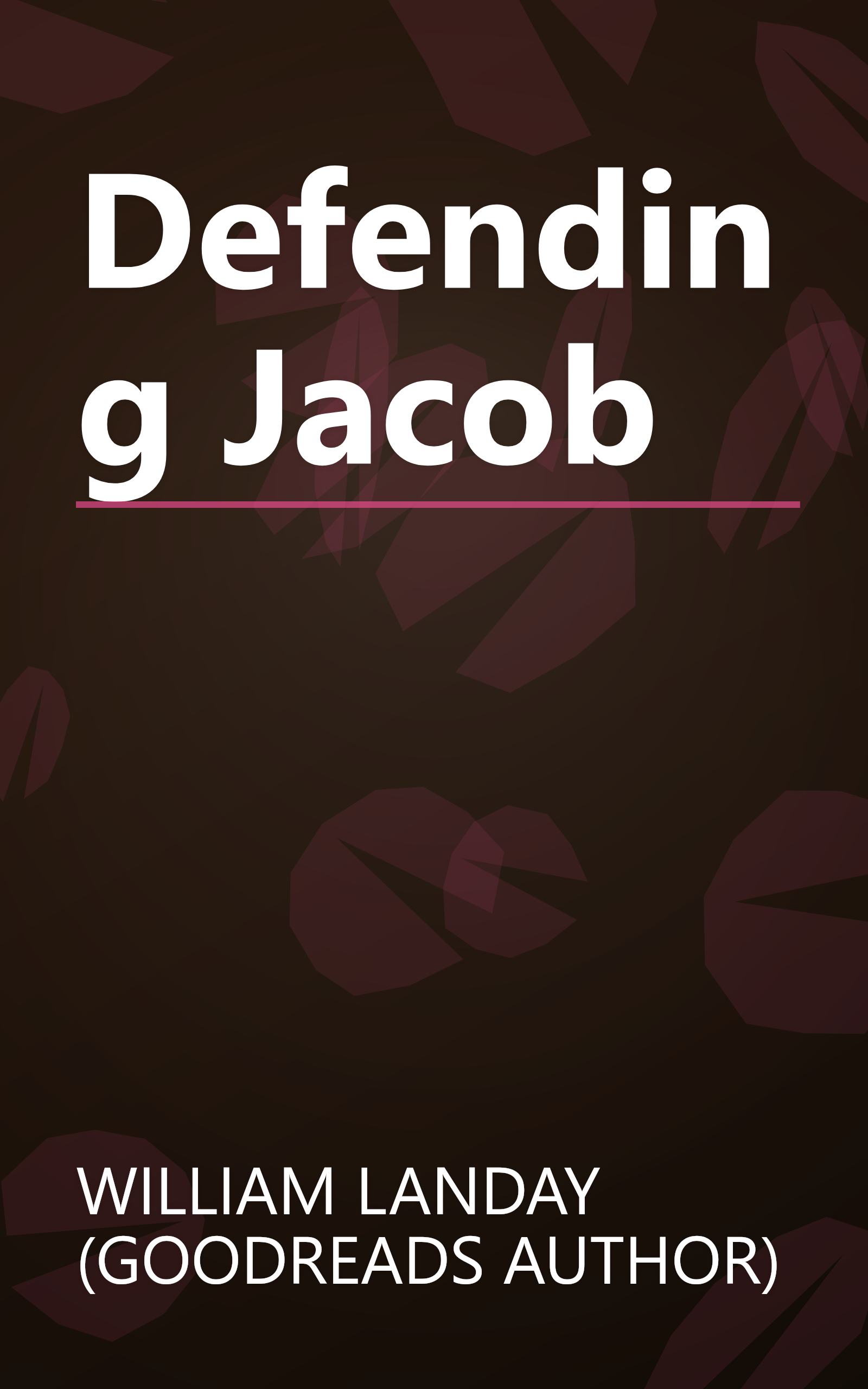 Defending Jacob book cover