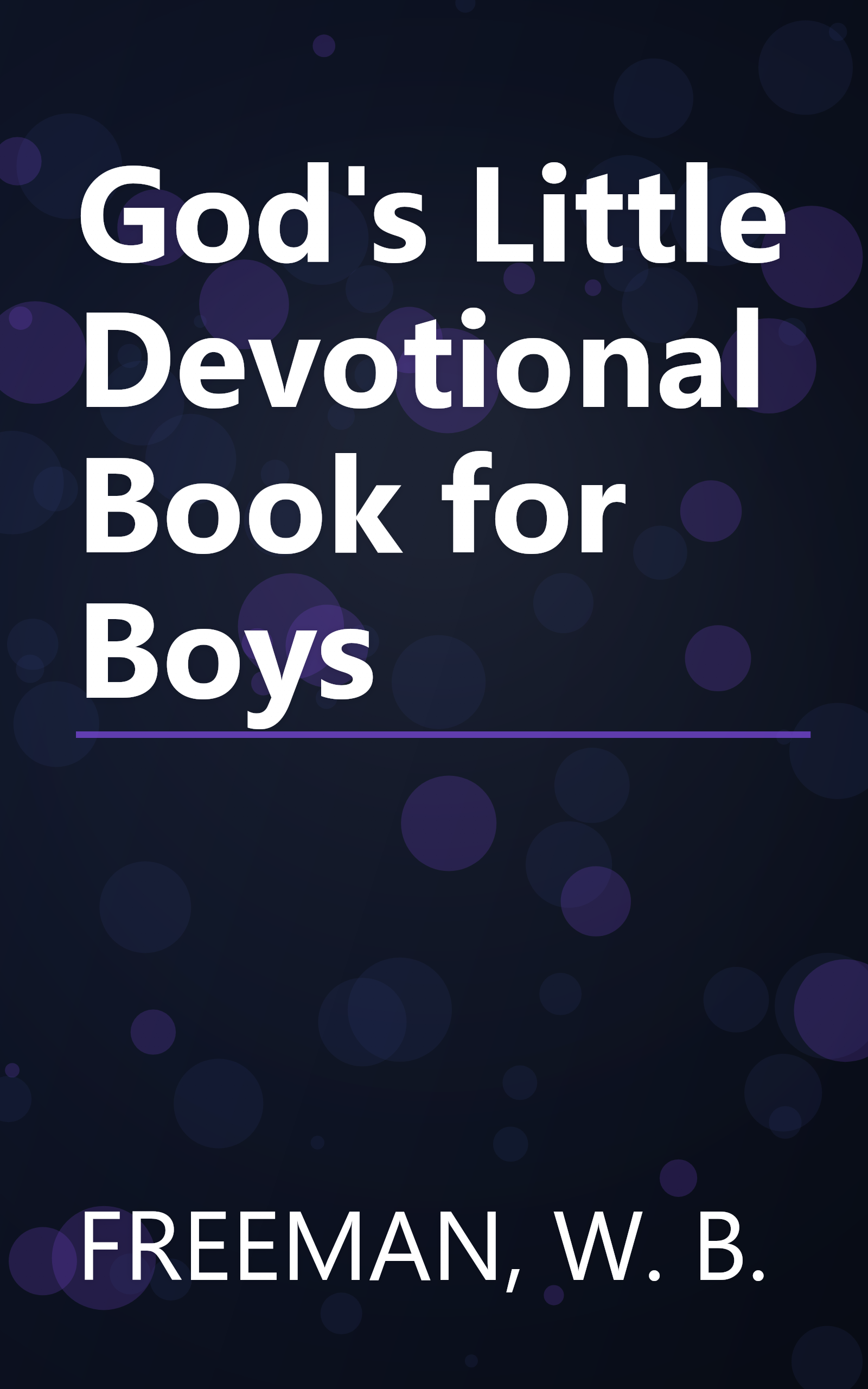 God's Little Devotional Book for Boys book cover