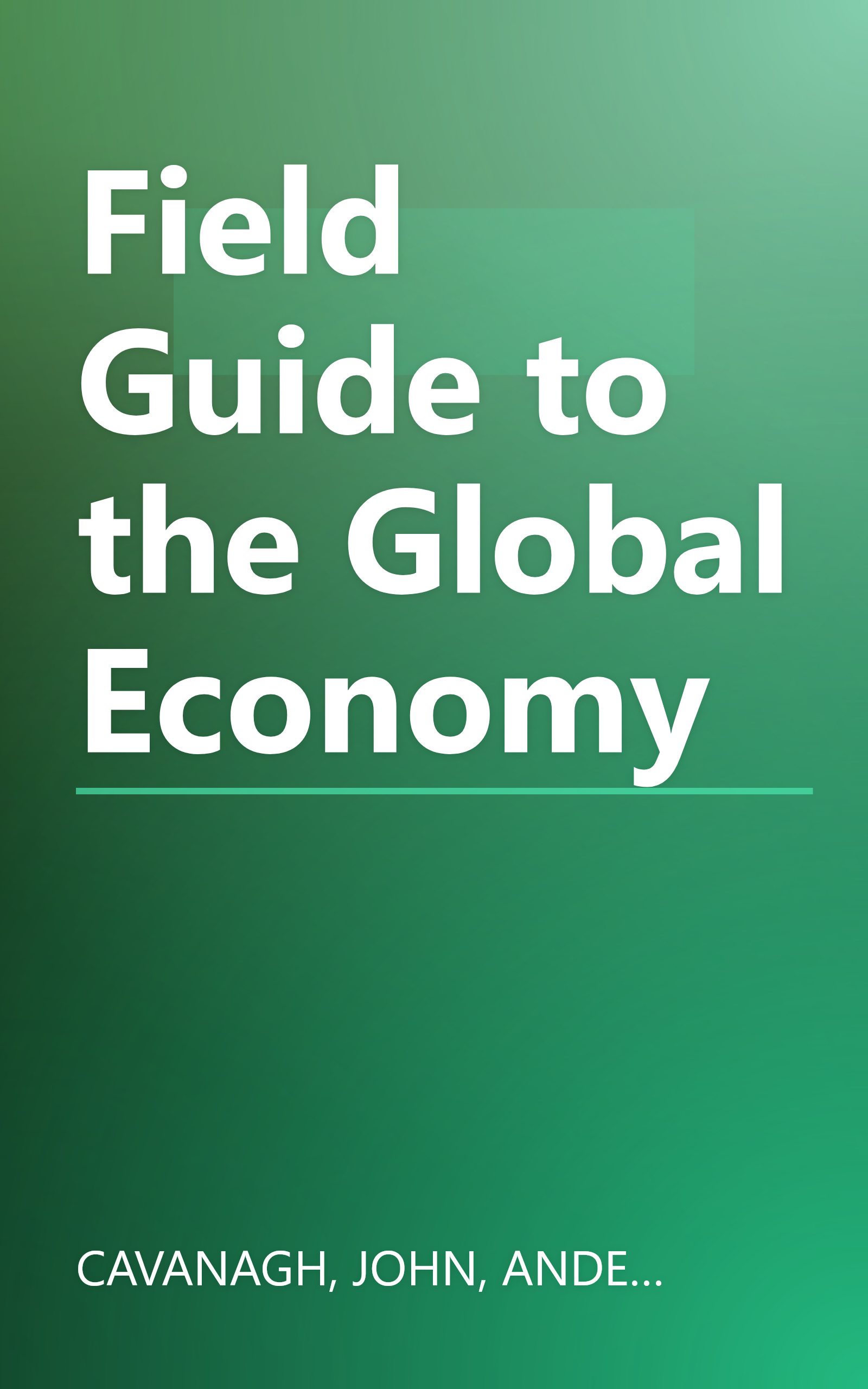 Field Guide to the Global Economy book cover