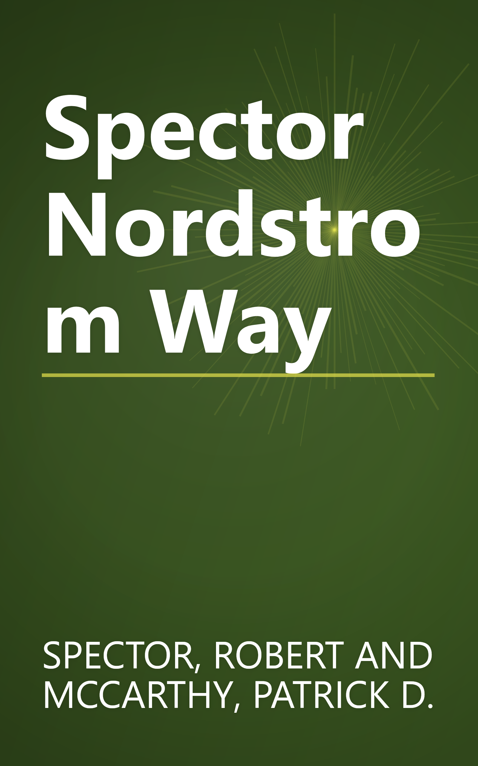 Spector Nordstrom Way book cover