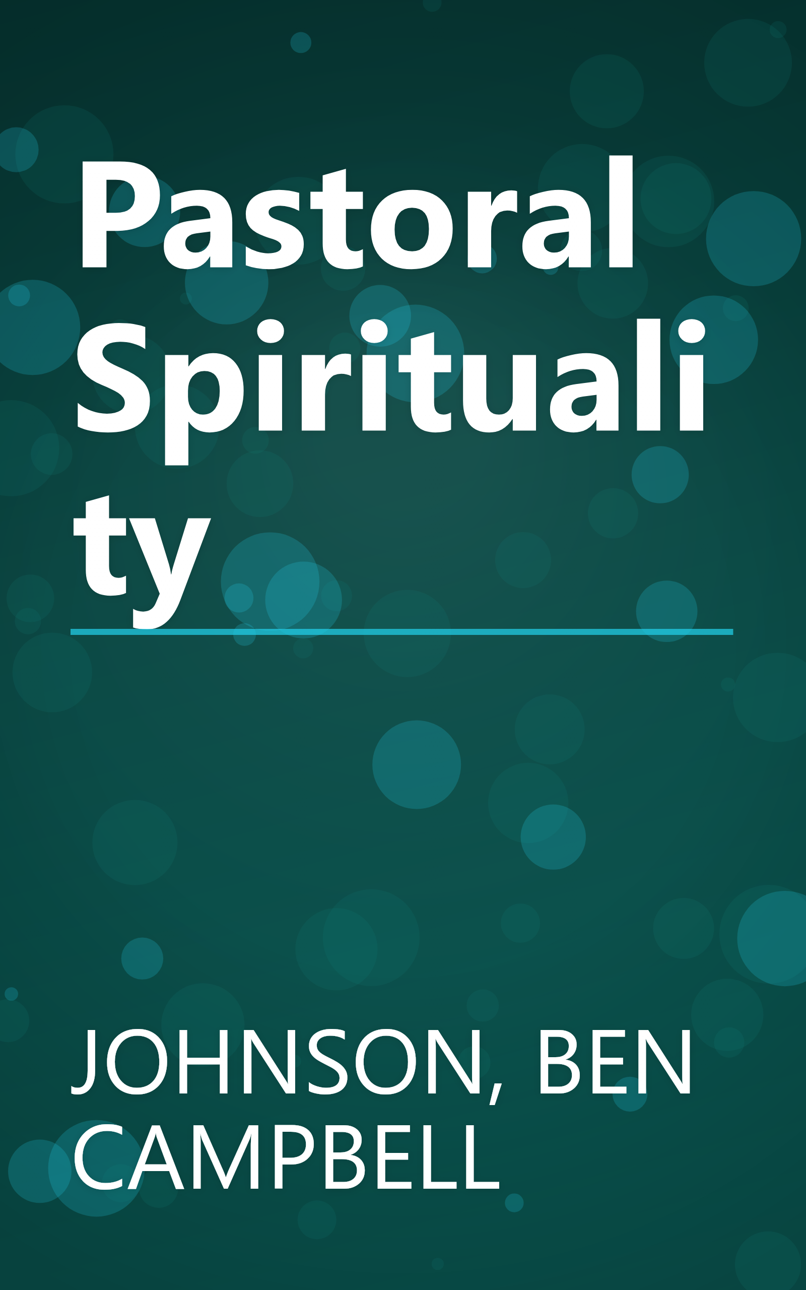 Pastoral Spirituality book cover