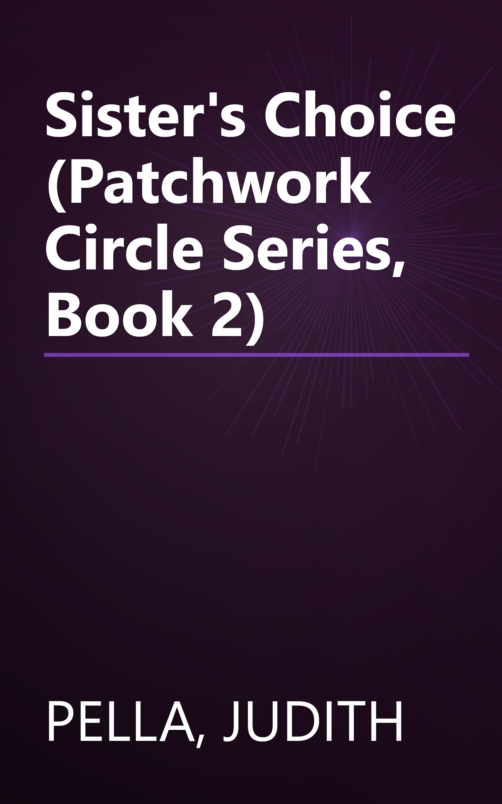 Sister's Choice (Patchwork Circle Series, Book 2) book cover