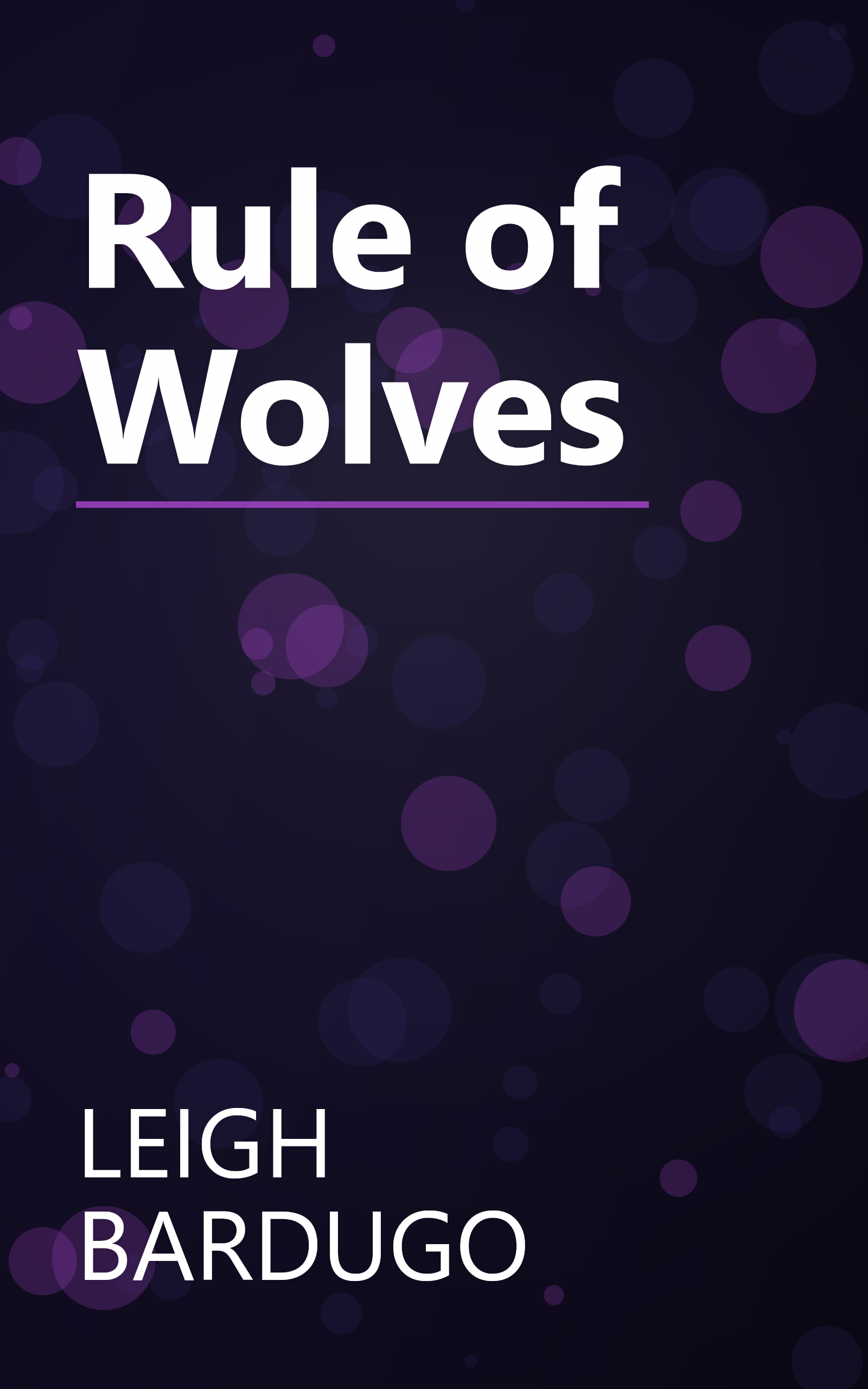 Rule of Wolves book cover