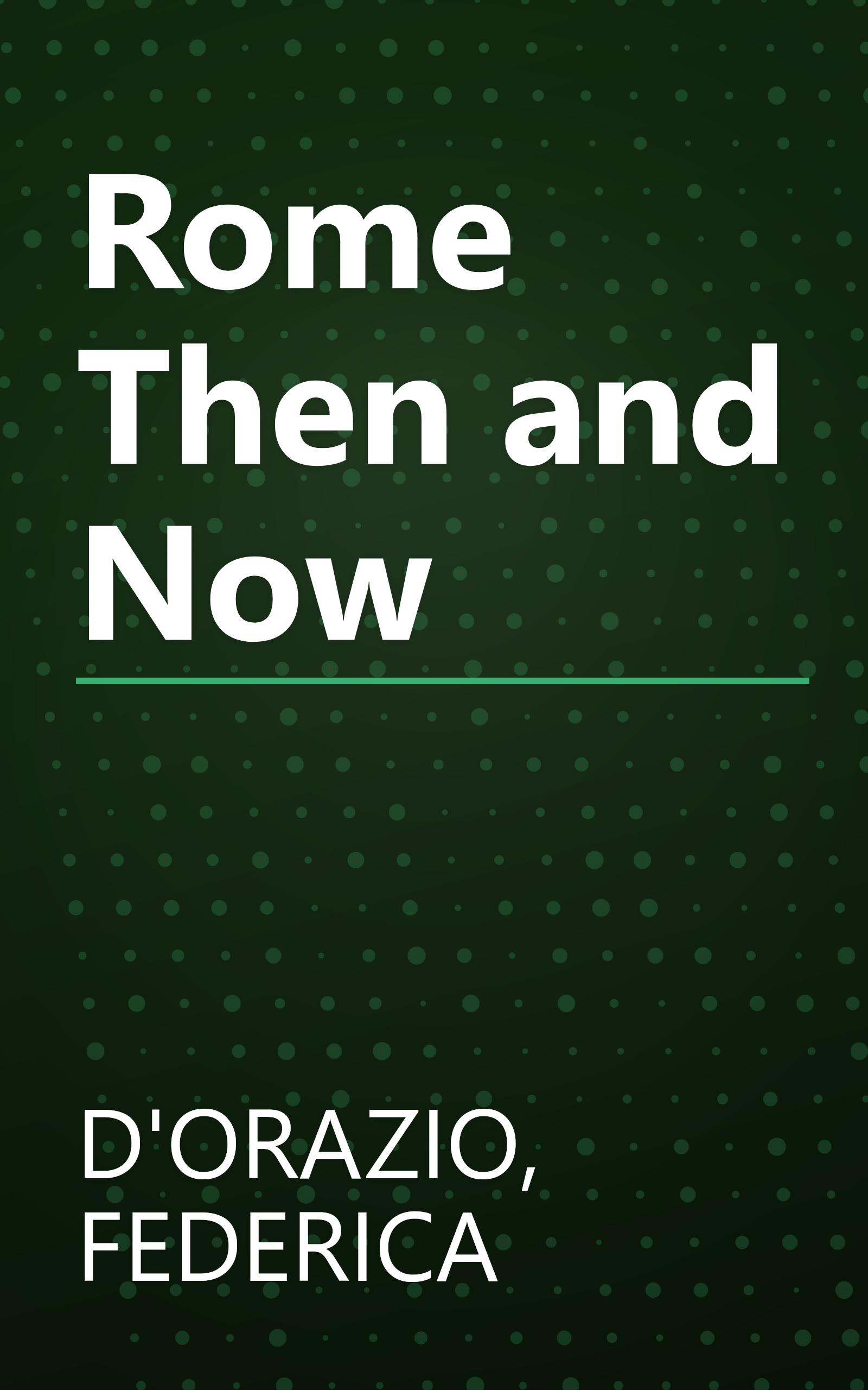 Rome Then and Now book cover