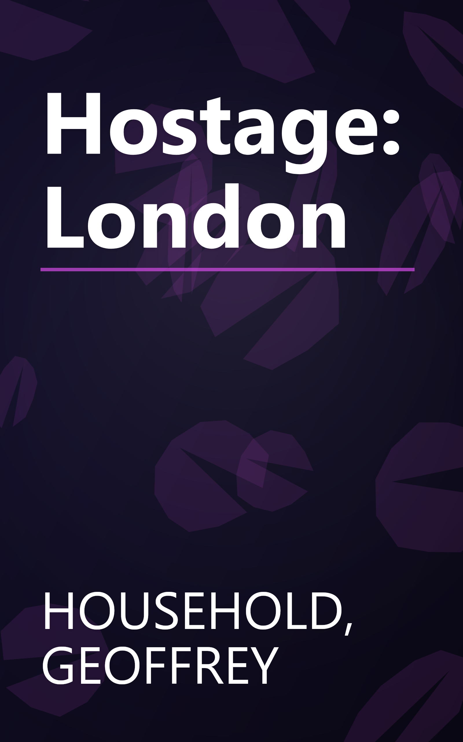 Hostage: London book cover