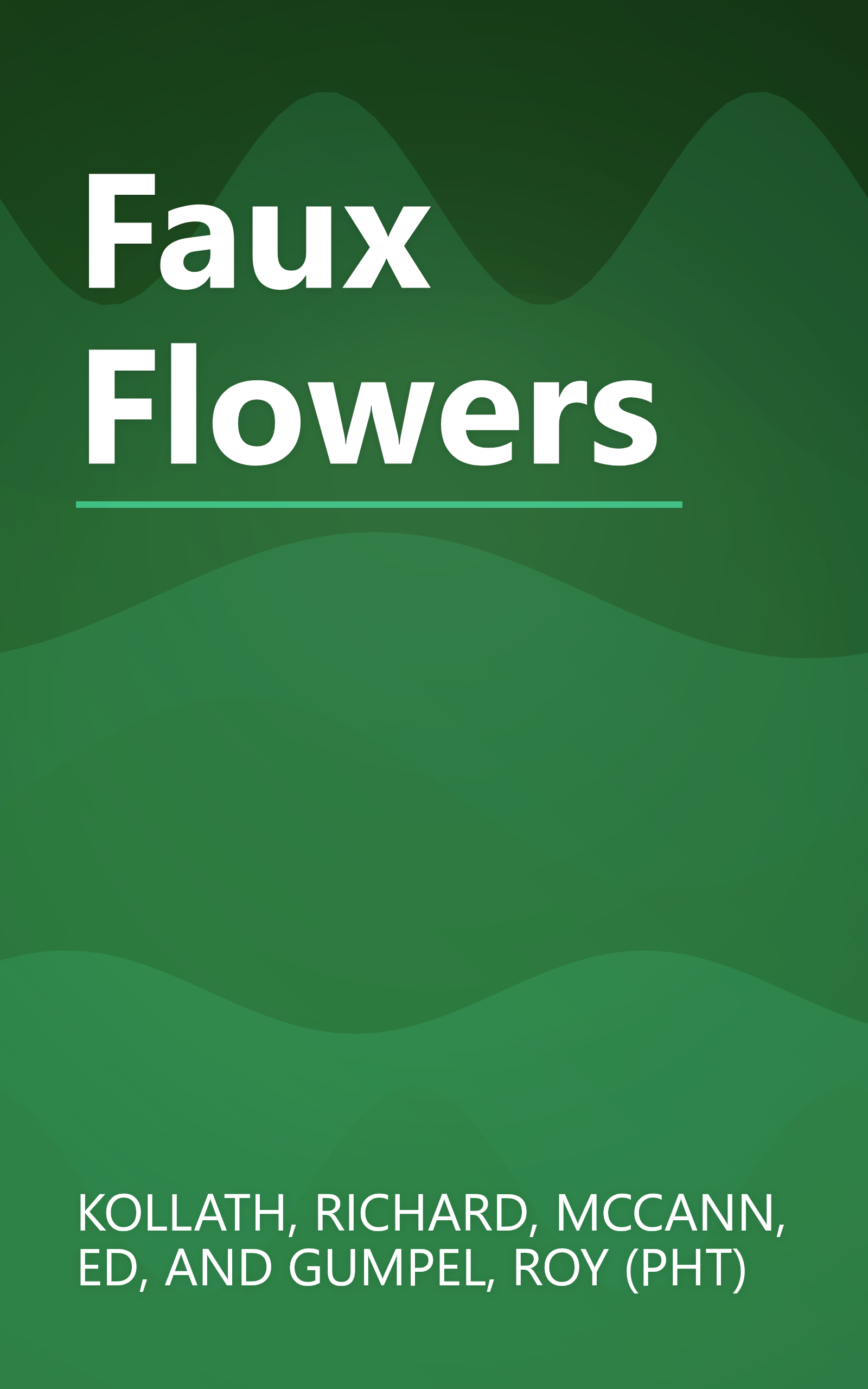 Faux Flowers book cover