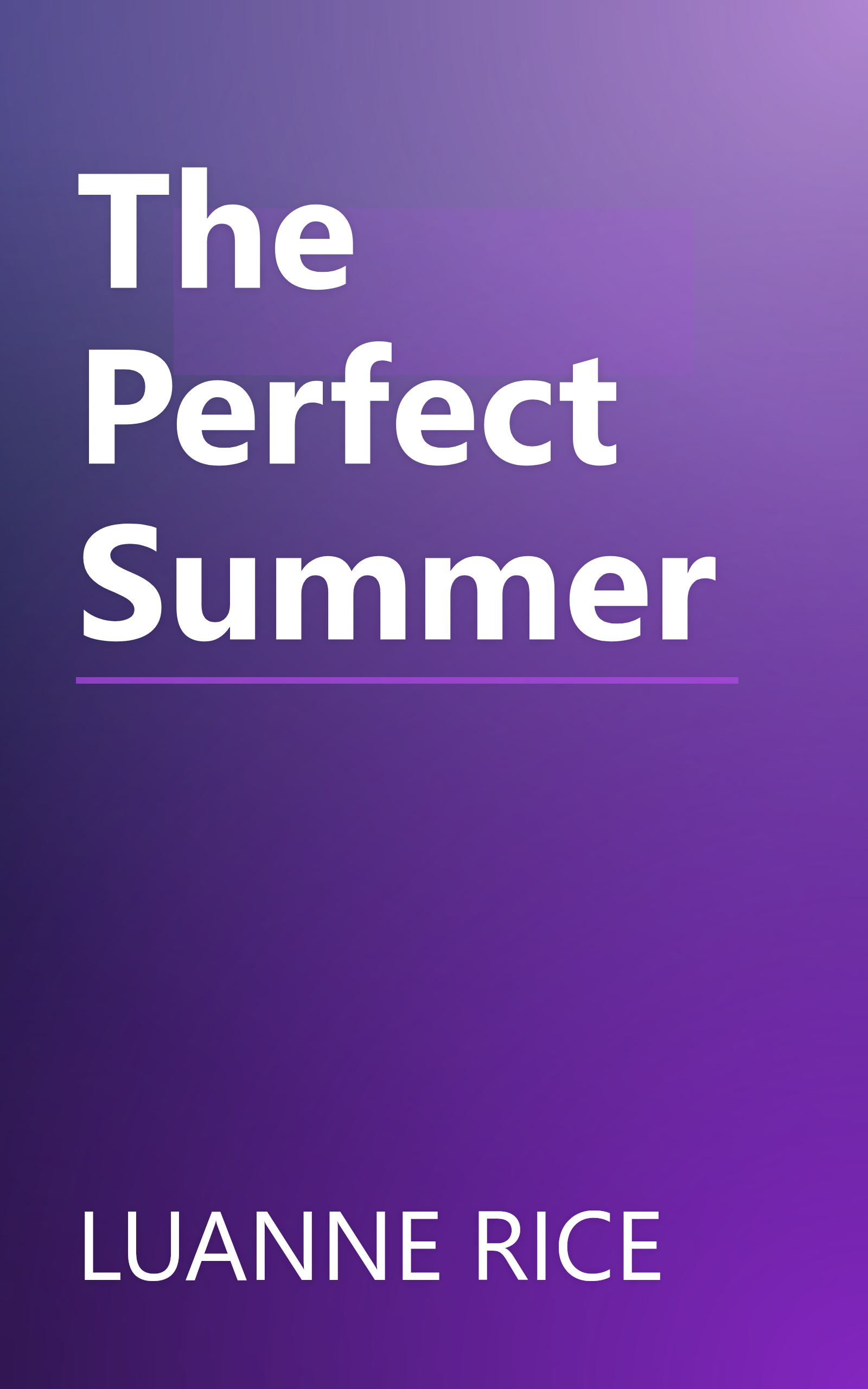 The Perfect Summer book cover