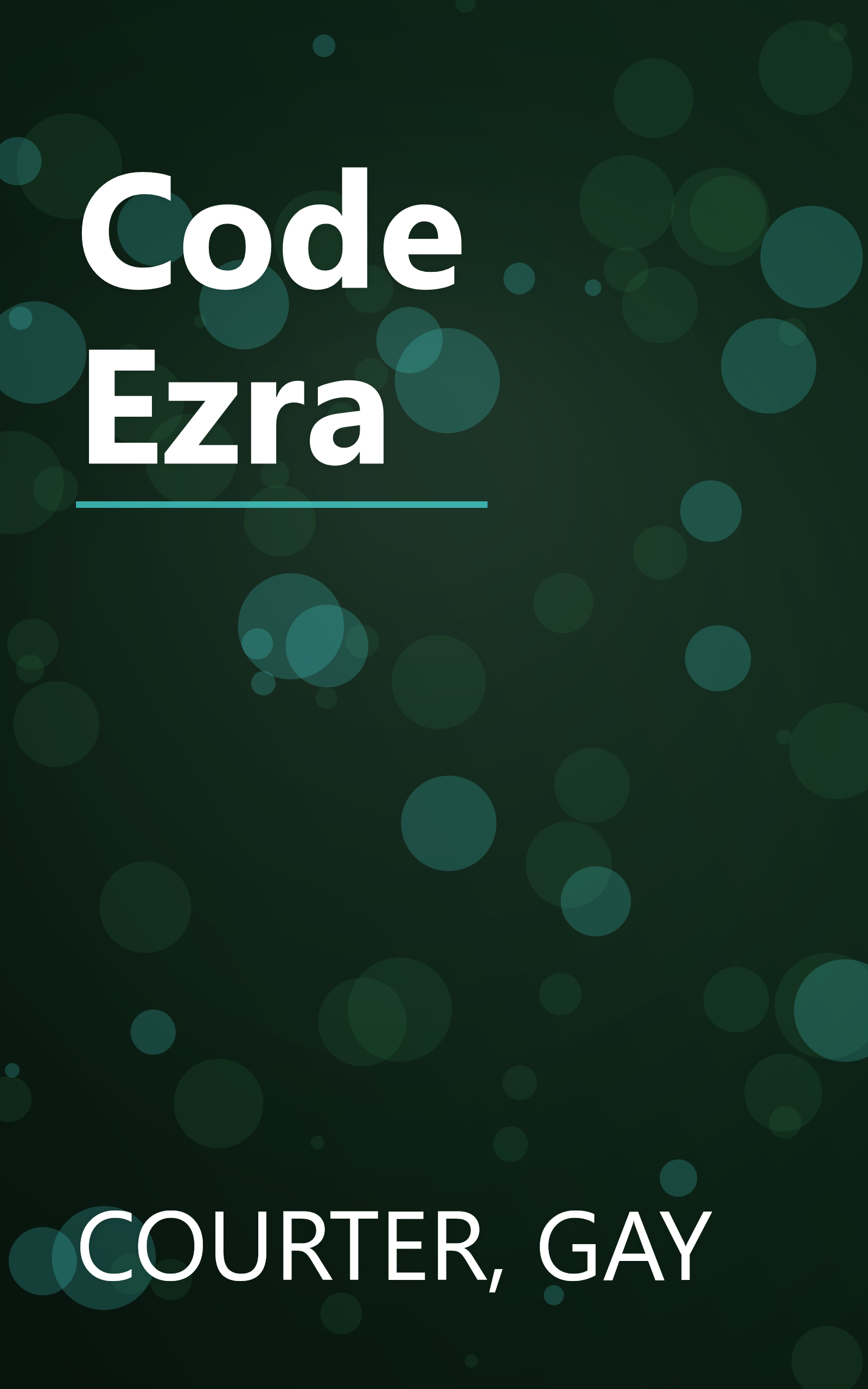 Code Ezra book cover