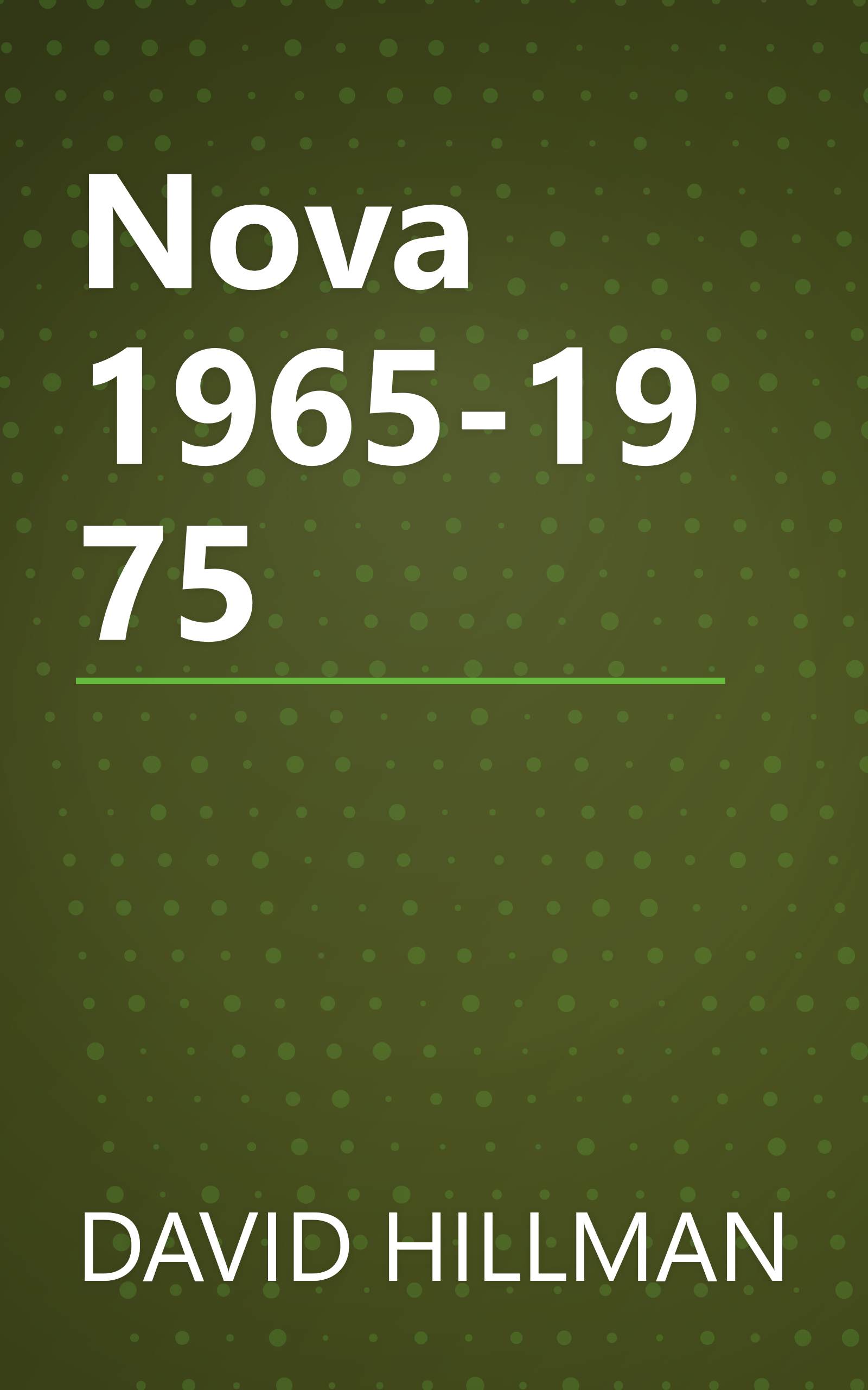 Nova 1965-1975 book cover