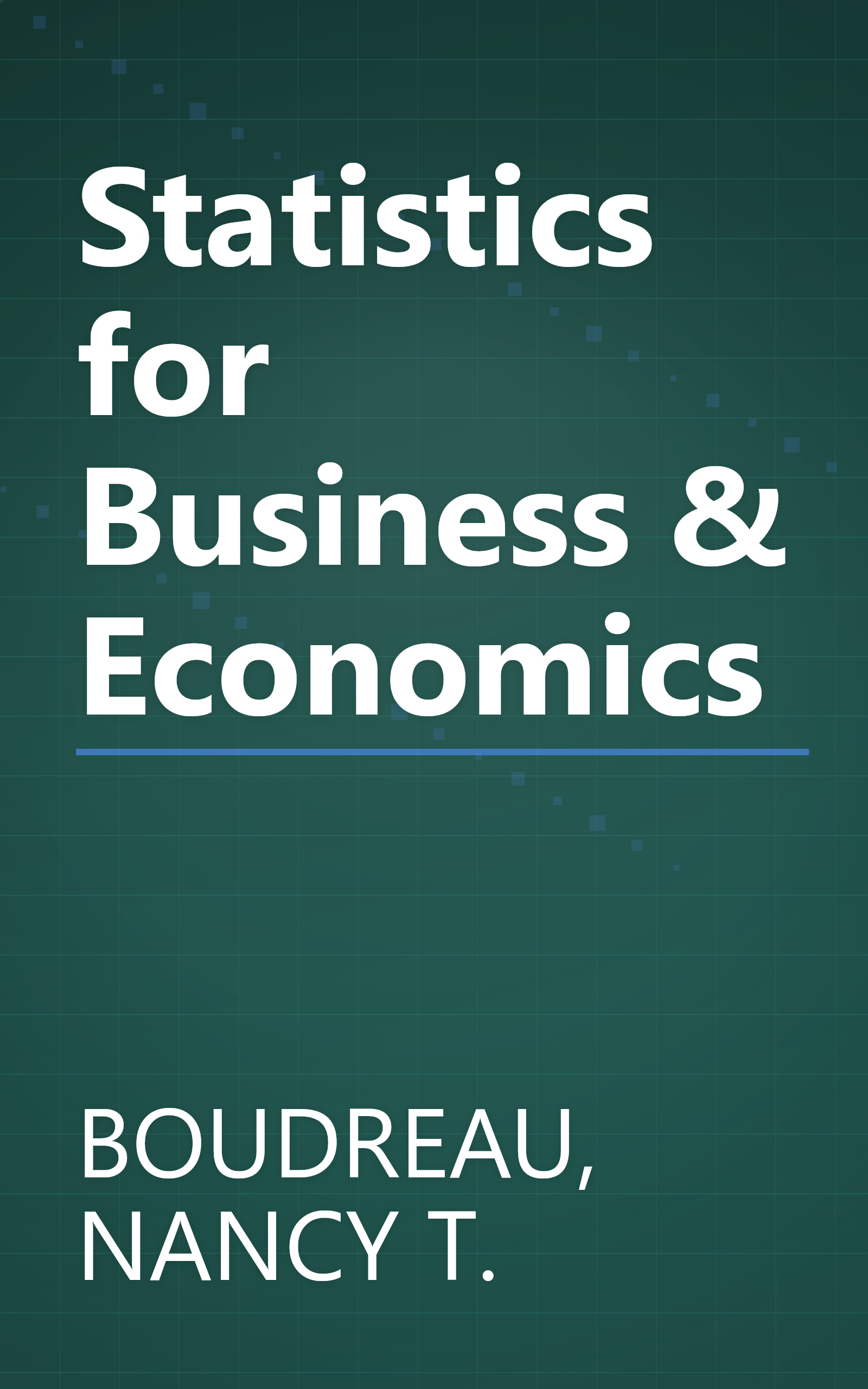 Statistics for Business & Economics book cover