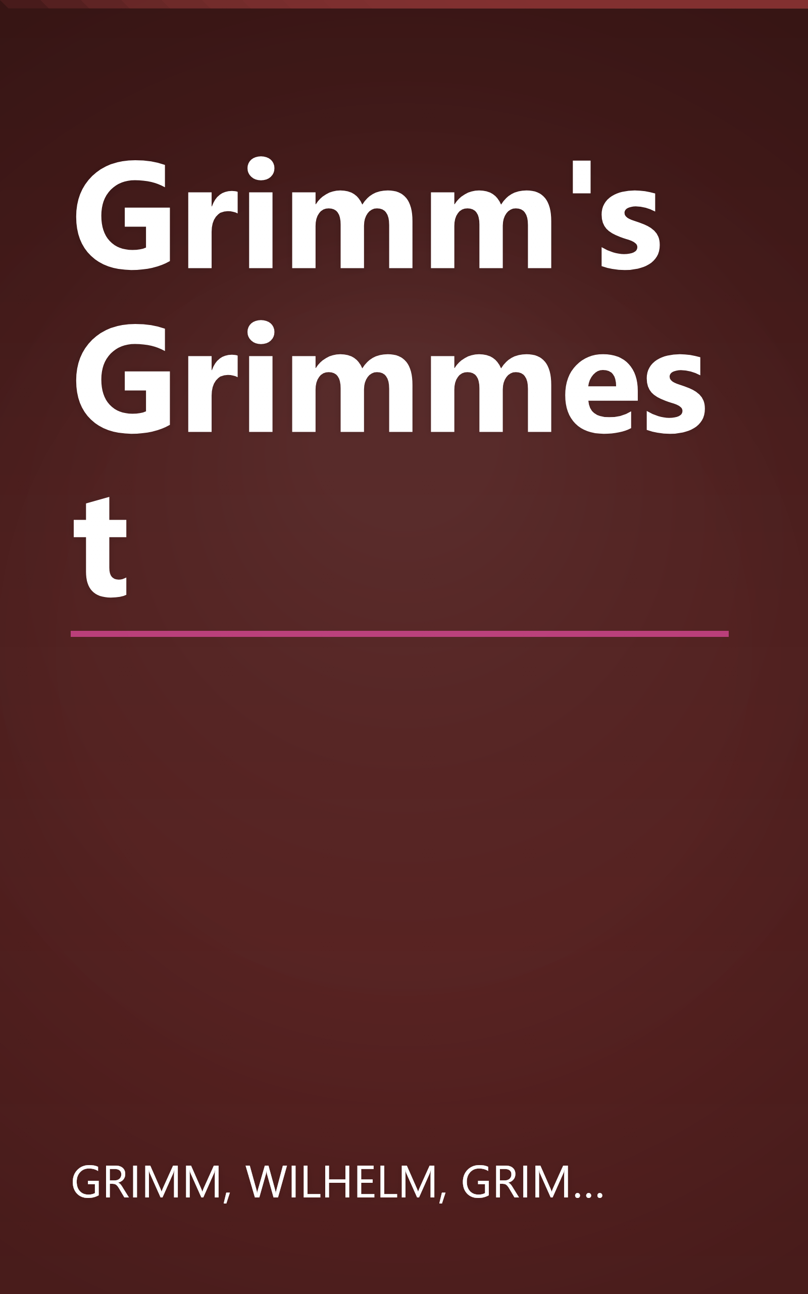 Grimm's Grimmest book cover