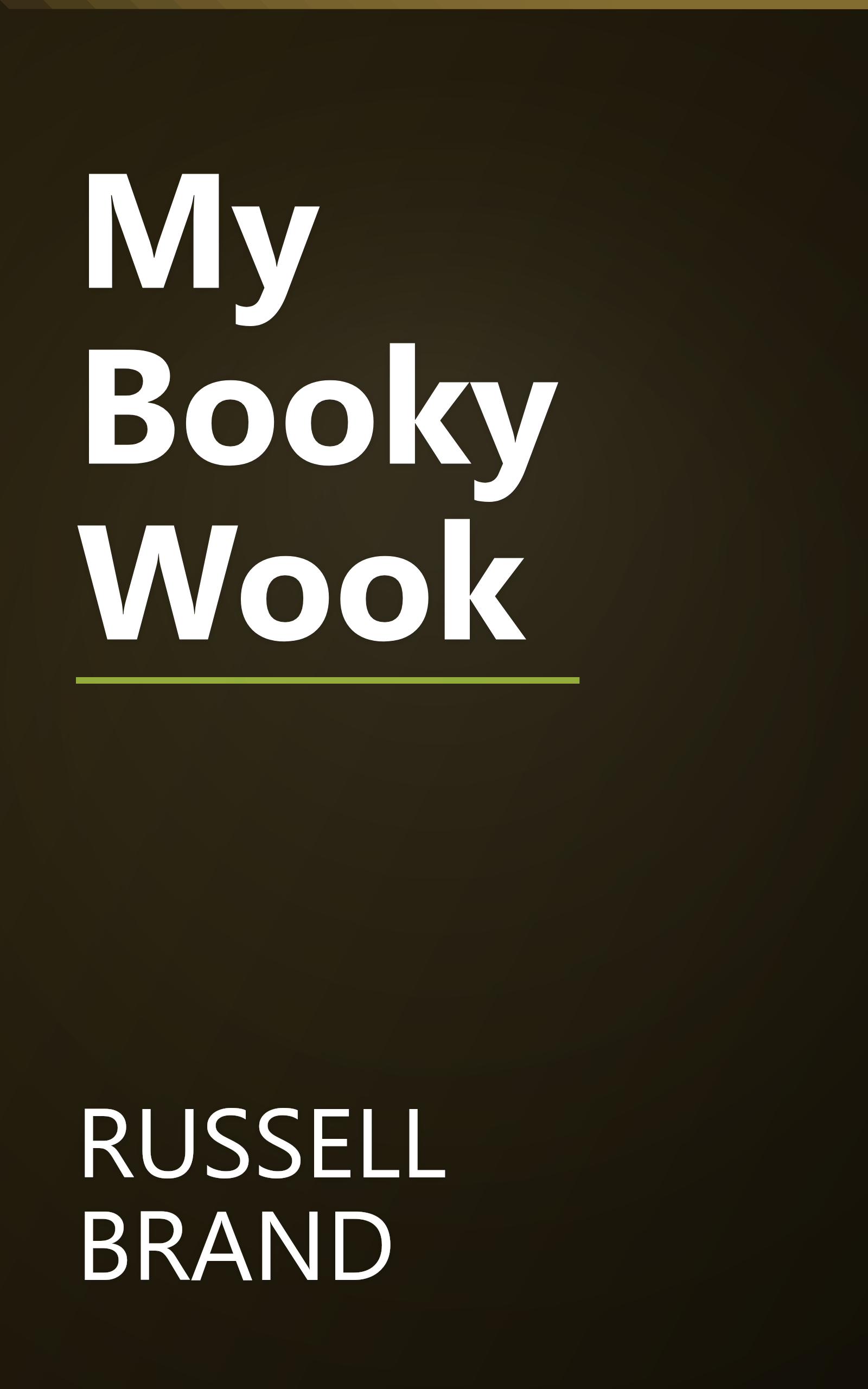 My Booky Wook book cover