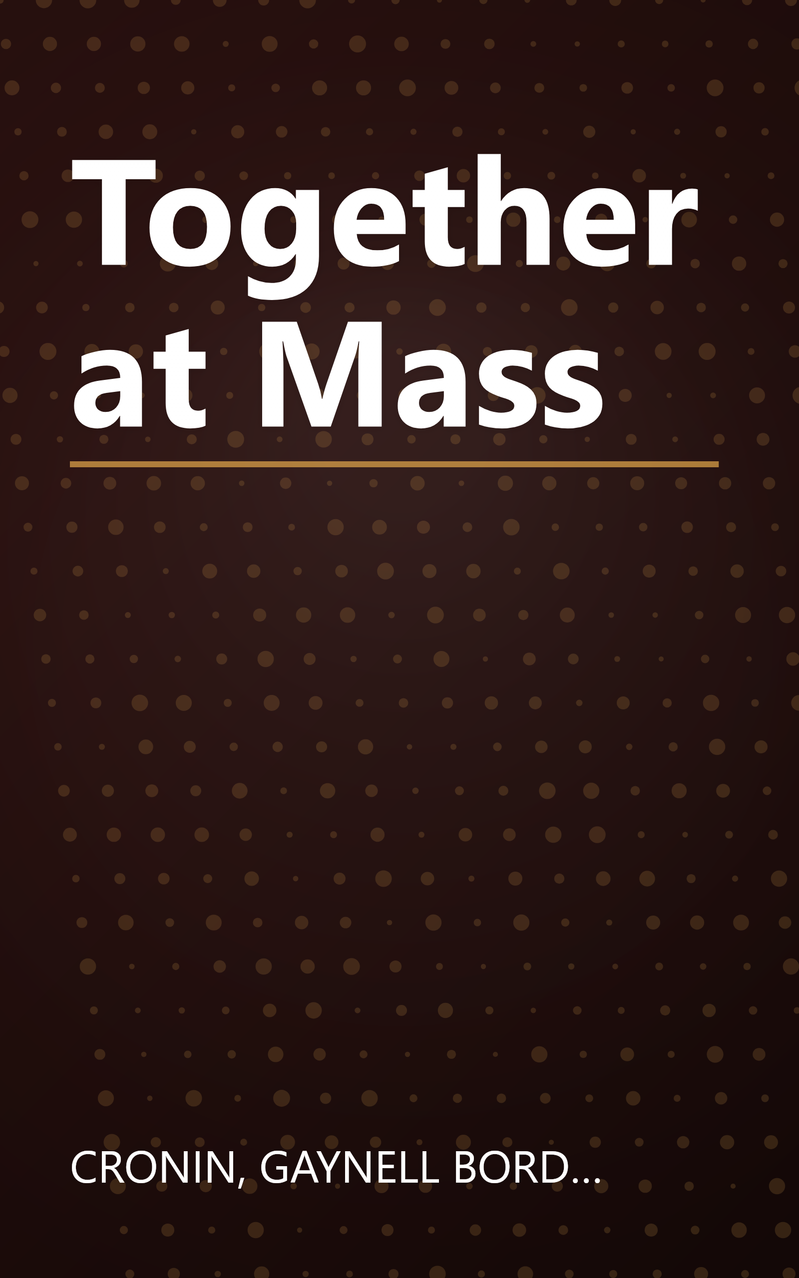 Together at Mass book cover