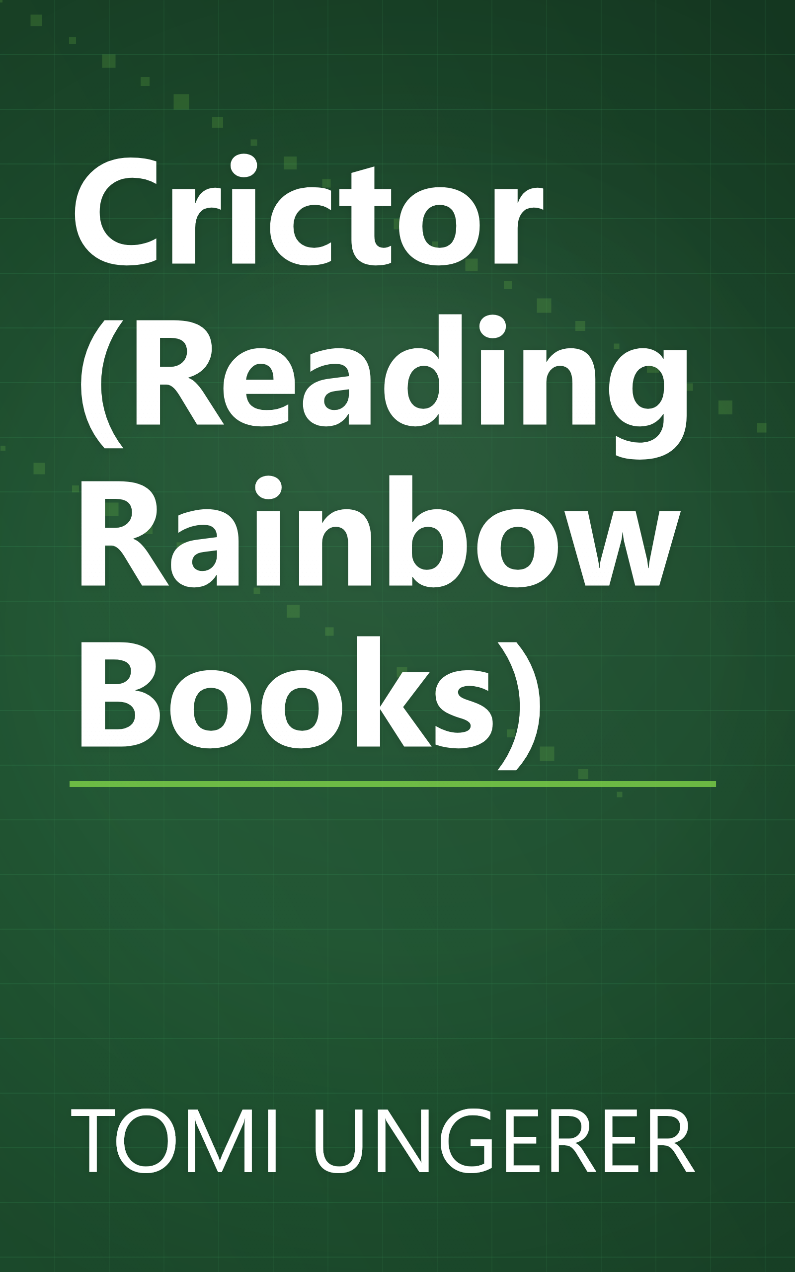 Crictor (Reading Rainbow Books) book cover