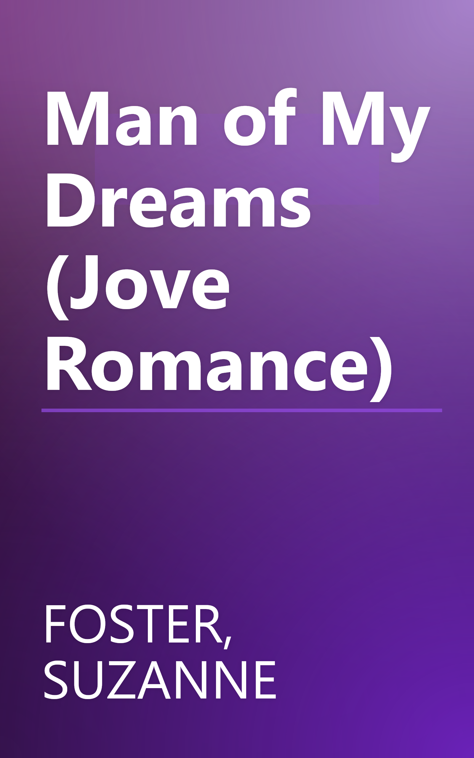 Man of My Dreams (Jove Romance) book cover