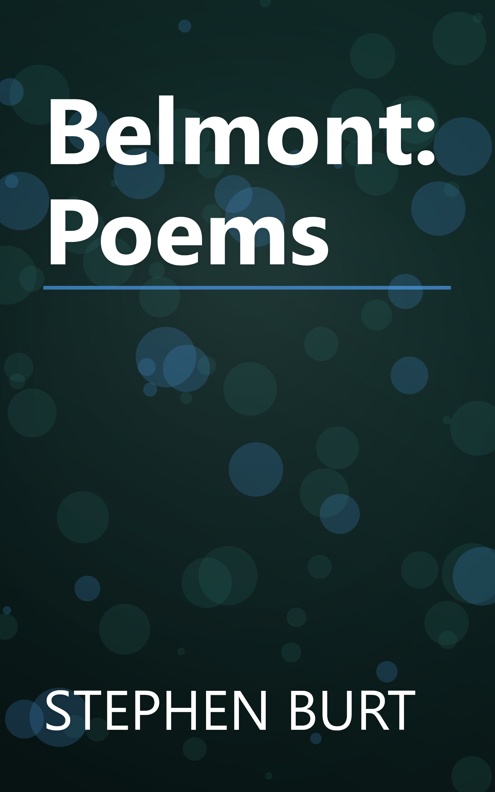 Belmont: Poems book cover