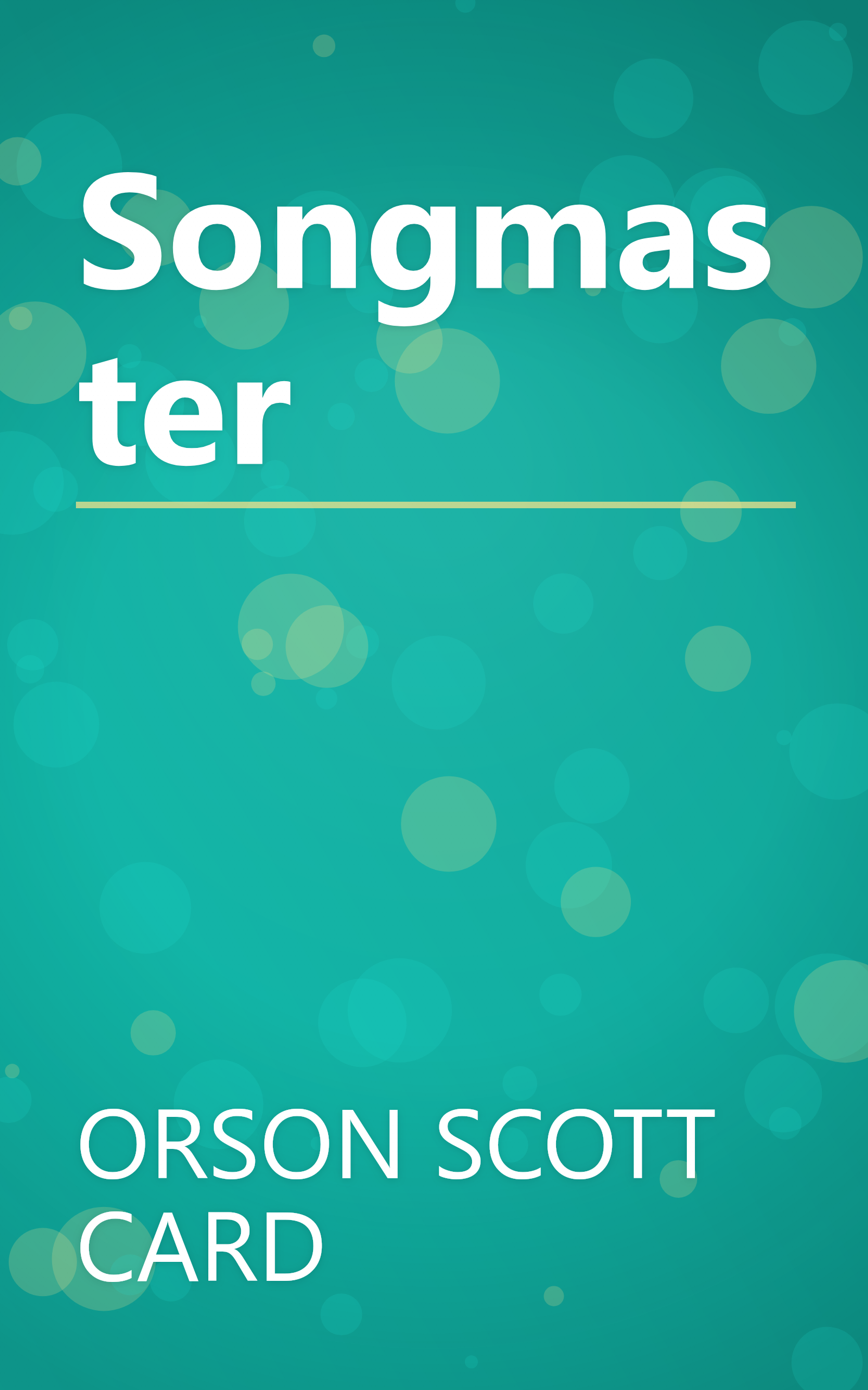 Songmaster book cover