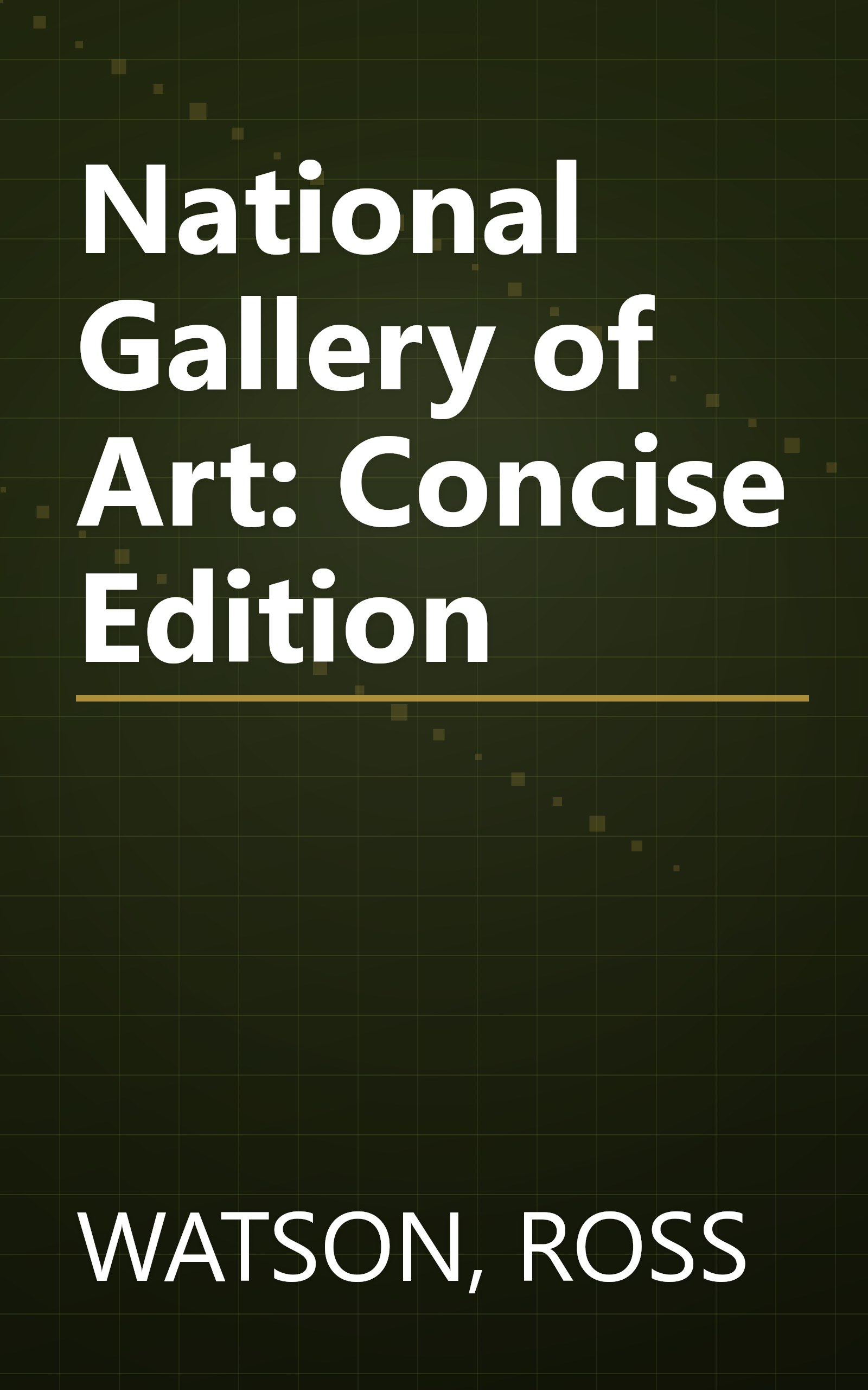 National Gallery of Art: Concise Edition book cover
