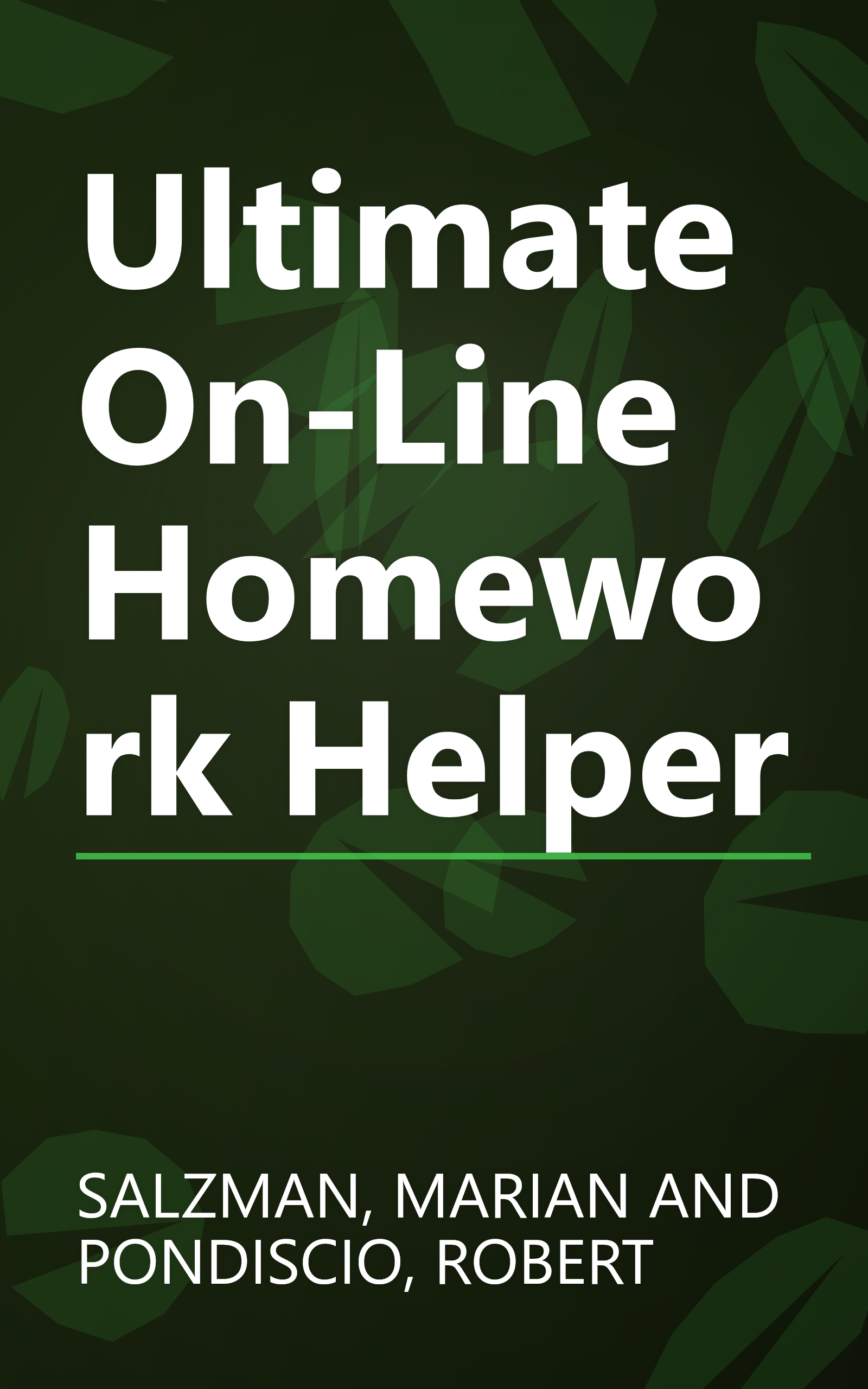 Ultimate On-Line Homework Helper book cover