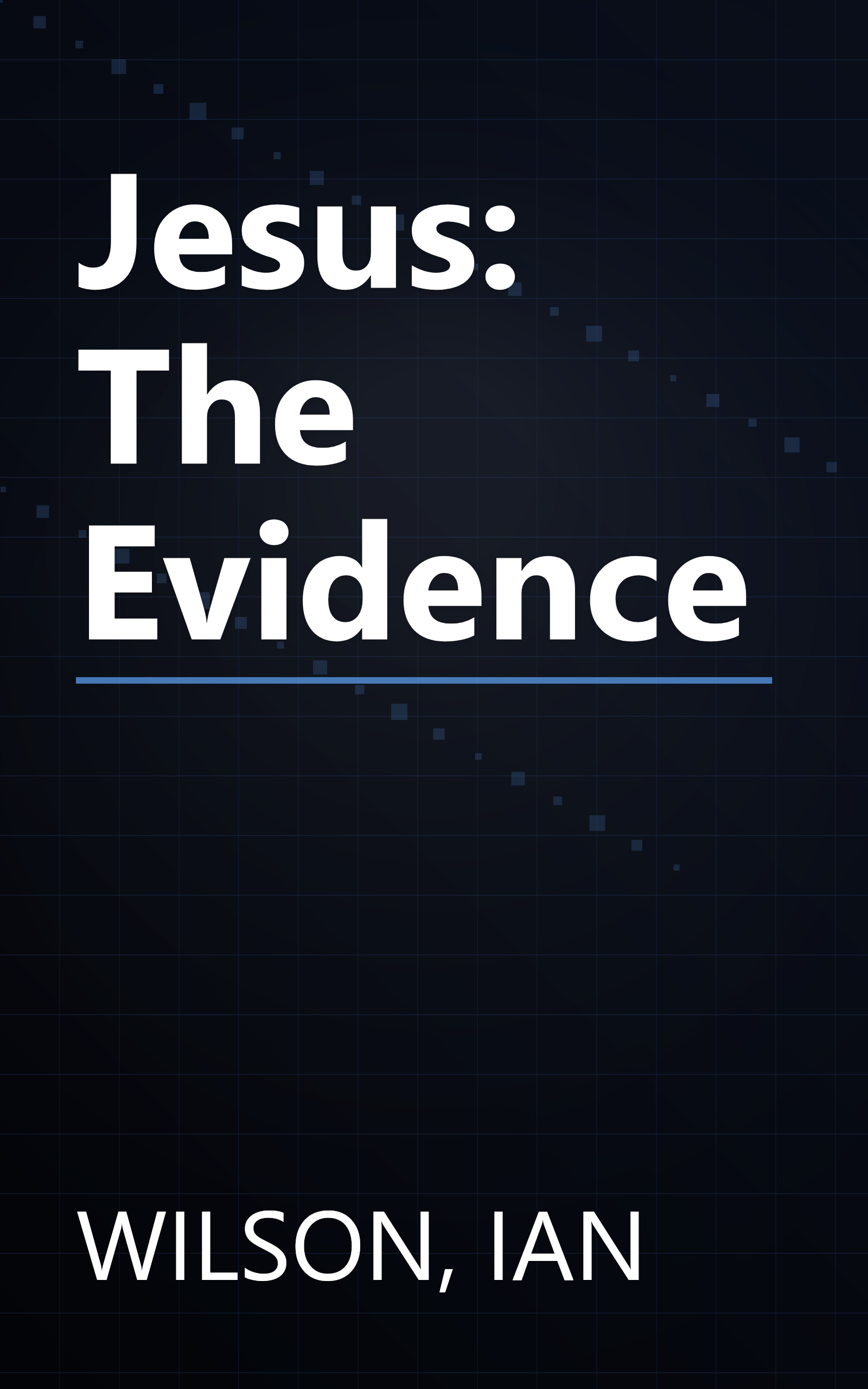 Jesus: The Evidence book cover