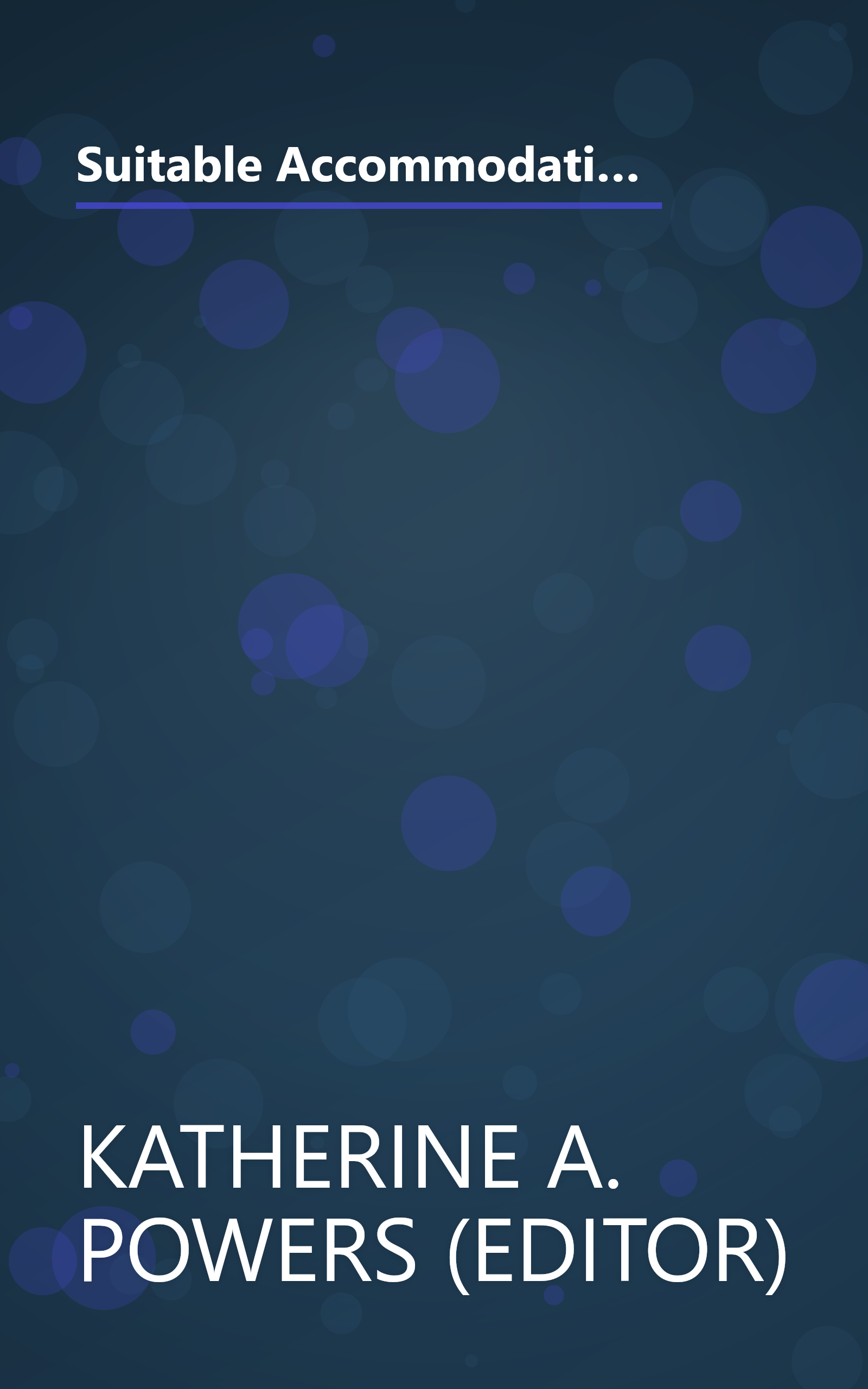 Suitable Accommodations  An Autobiographical Story Of Family Life  The Letters Of J F  Powers  1942  (6 Minute   Expanded Summary) book cover